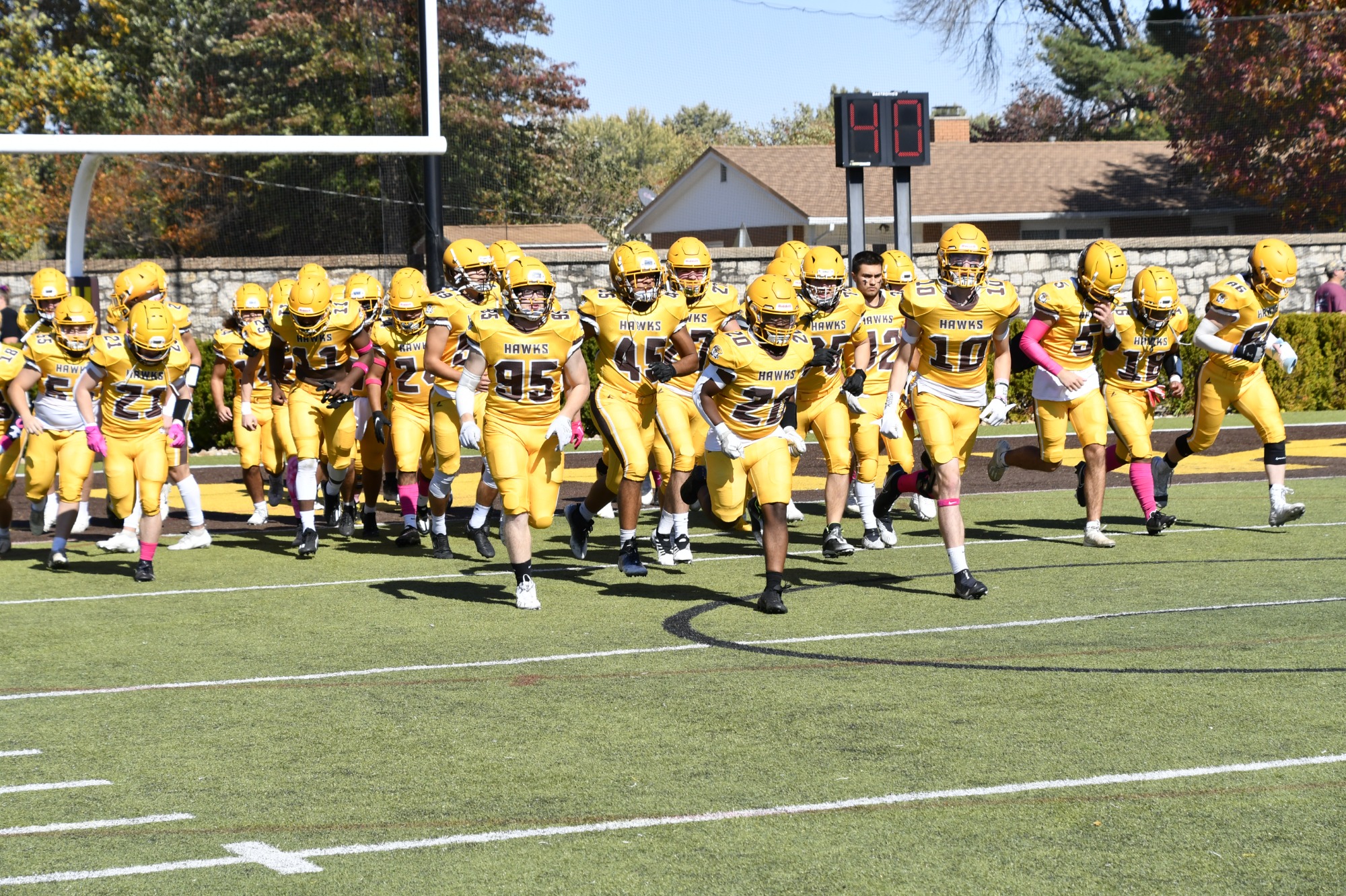 Hawks Score 24 Unanswered Points to Win Final Game - Quincy University ...