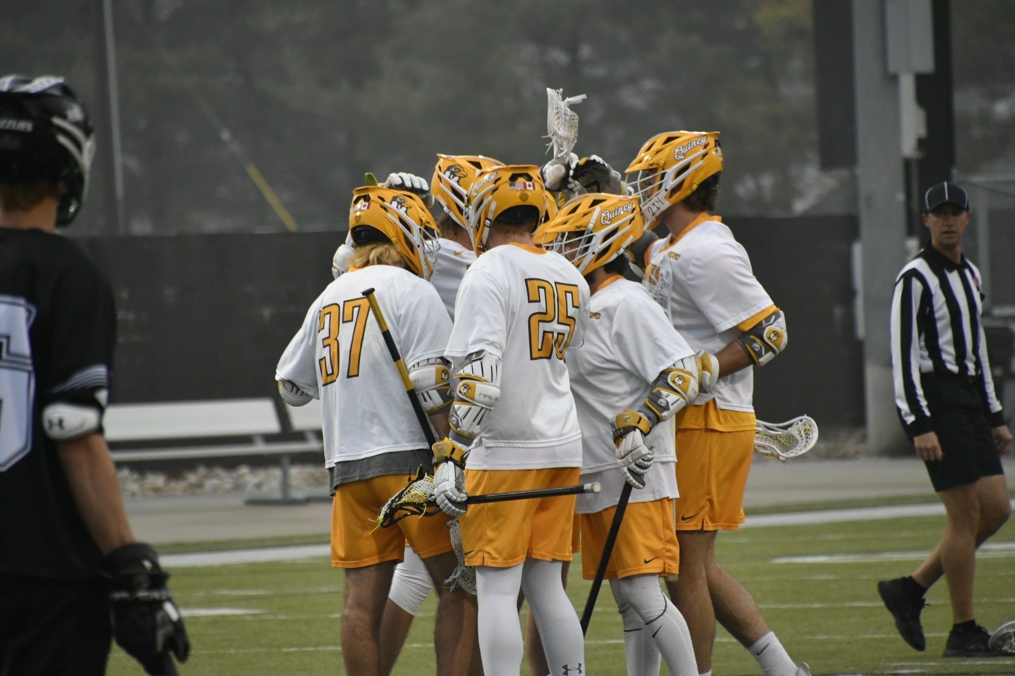 Hawks Score Eleven Second Half Goals in Win - Quincy University Athletics