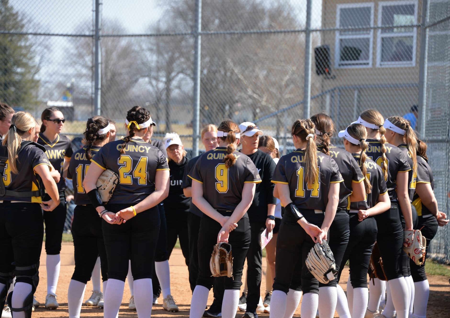 Hawks Lose Both Games In Doubleheader - Quincy University Athletics