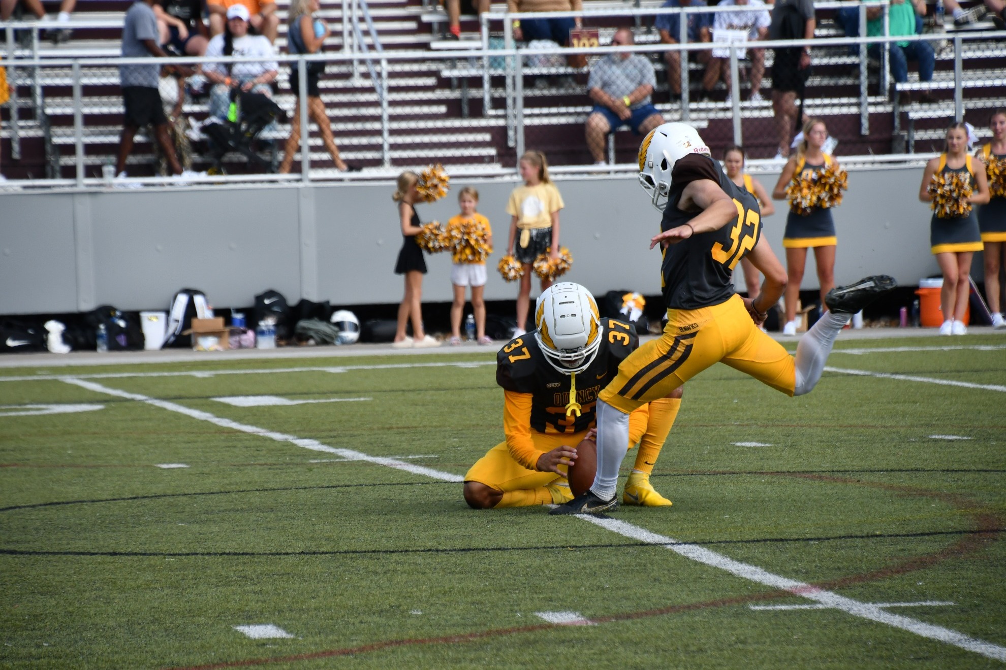 Hawks Soar over Crusaders - Quincy University Athletics