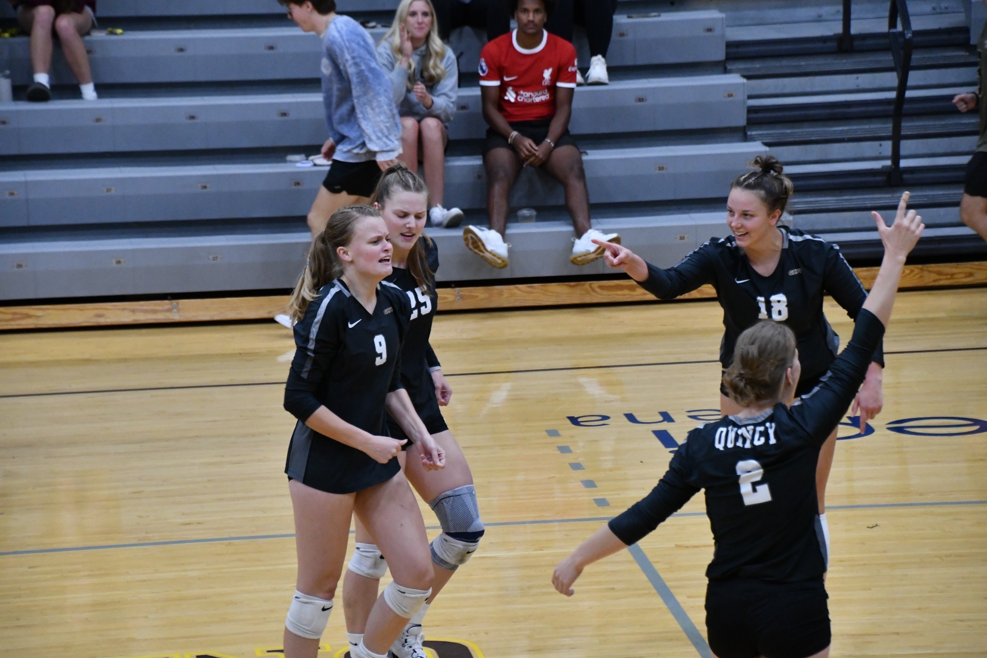 Hawks Sweep Quincy Invitational with Five Set Victory - Quincy ...