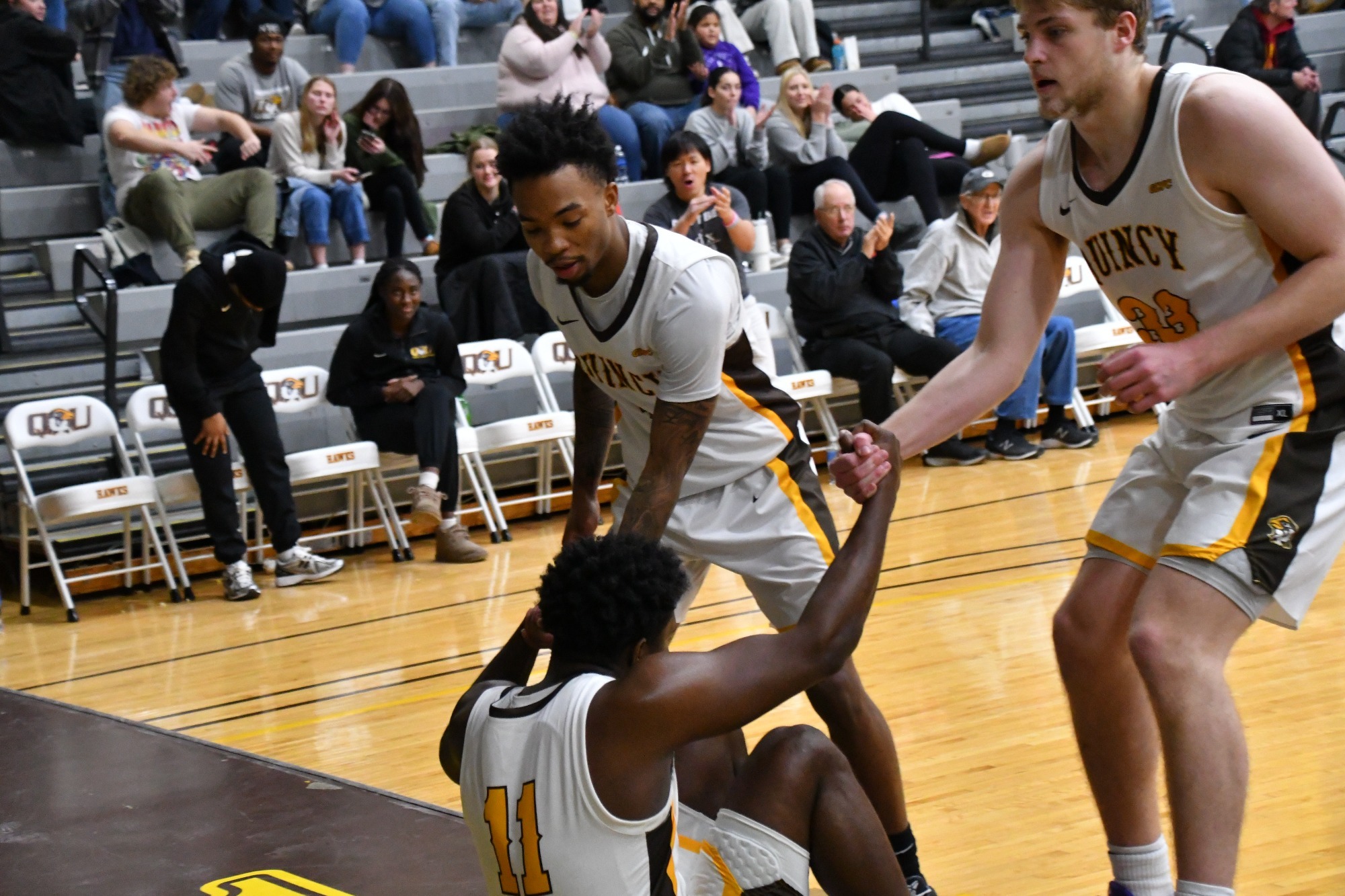 Hawks Fall to Prairie Stars - Quincy University Athletics