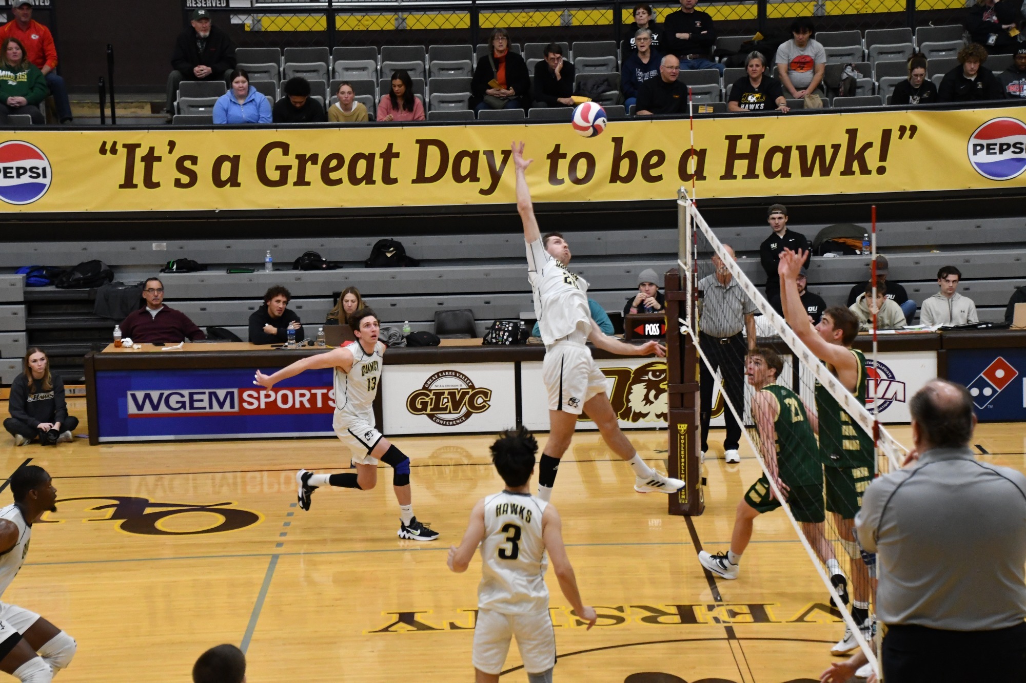 Hawks Maintain Hot Start with Sweep of Miners - Quincy University Athletics