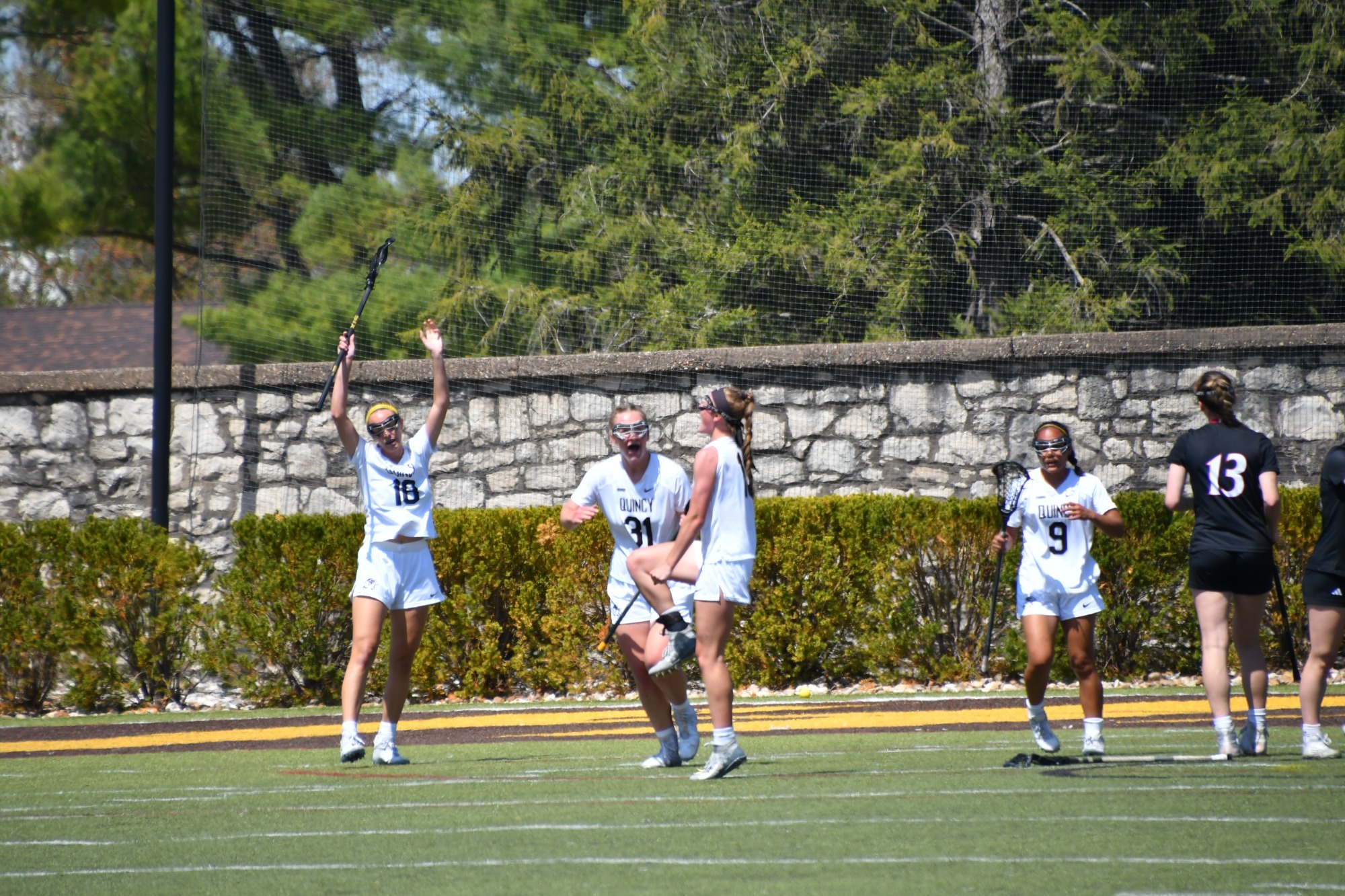 Hawk Fun in the Sun; Top Lewis 11-10 - Quincy University Athletics