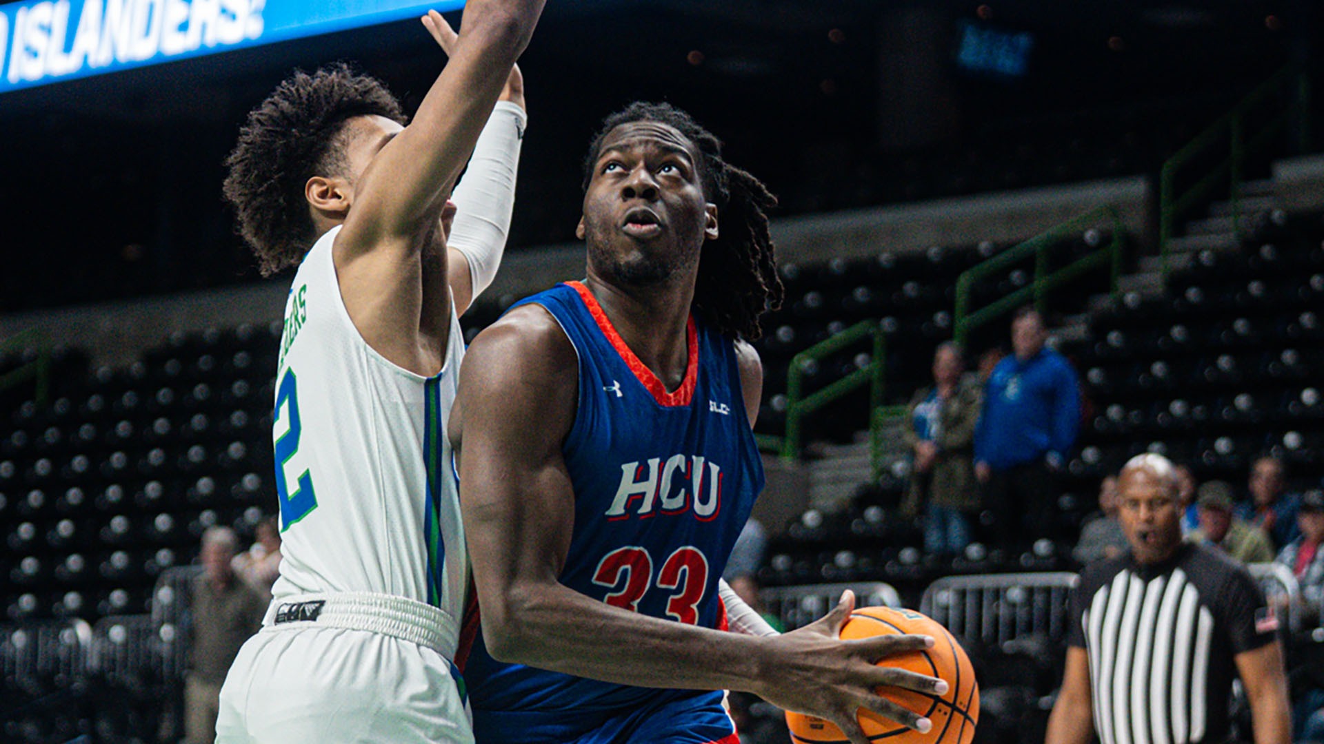 MBB: HCU tripped up by TAMUCC - Houston Christian University Athletics
