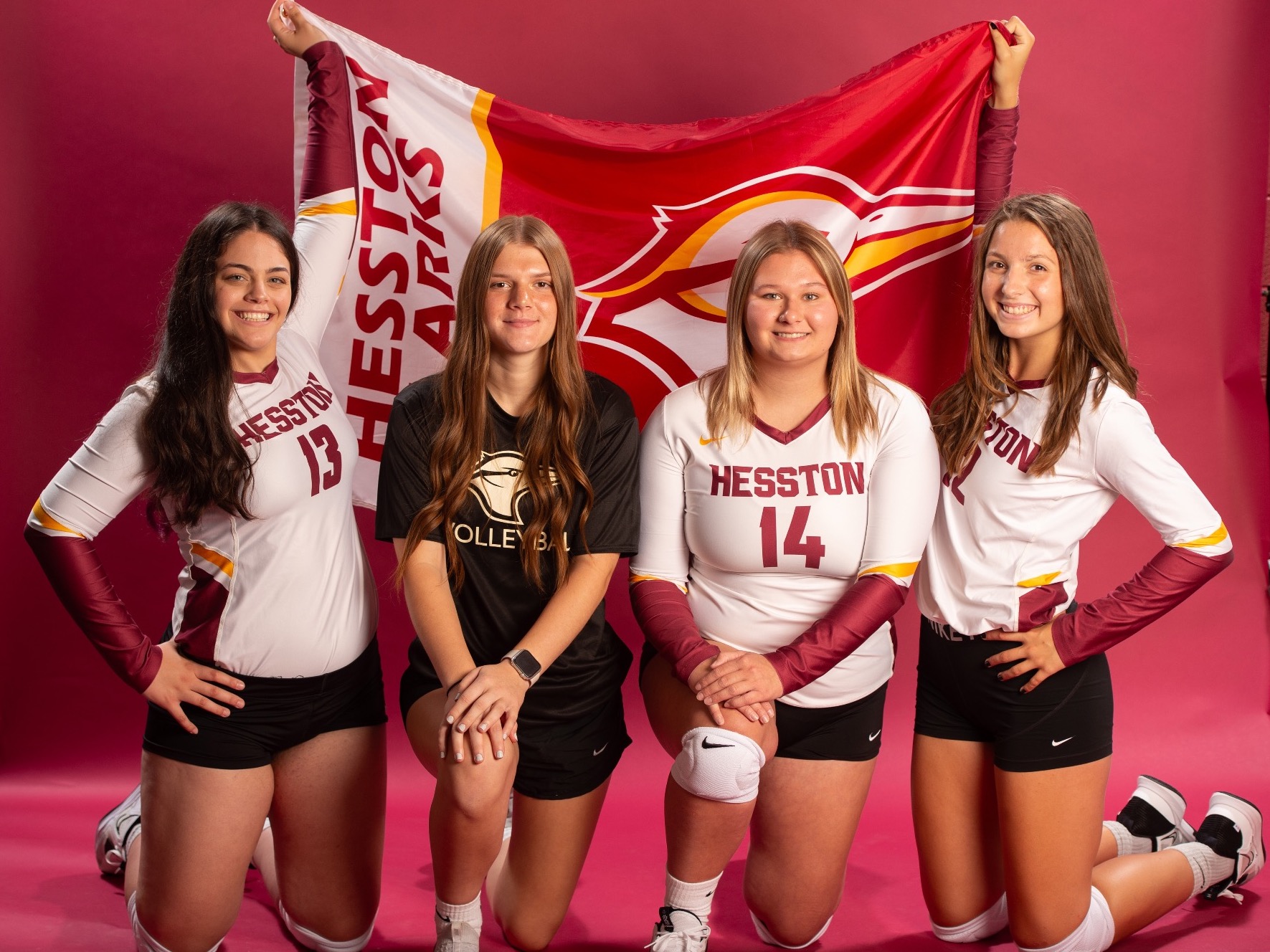 Larks Get A Set Against The Pirates - Hesston College