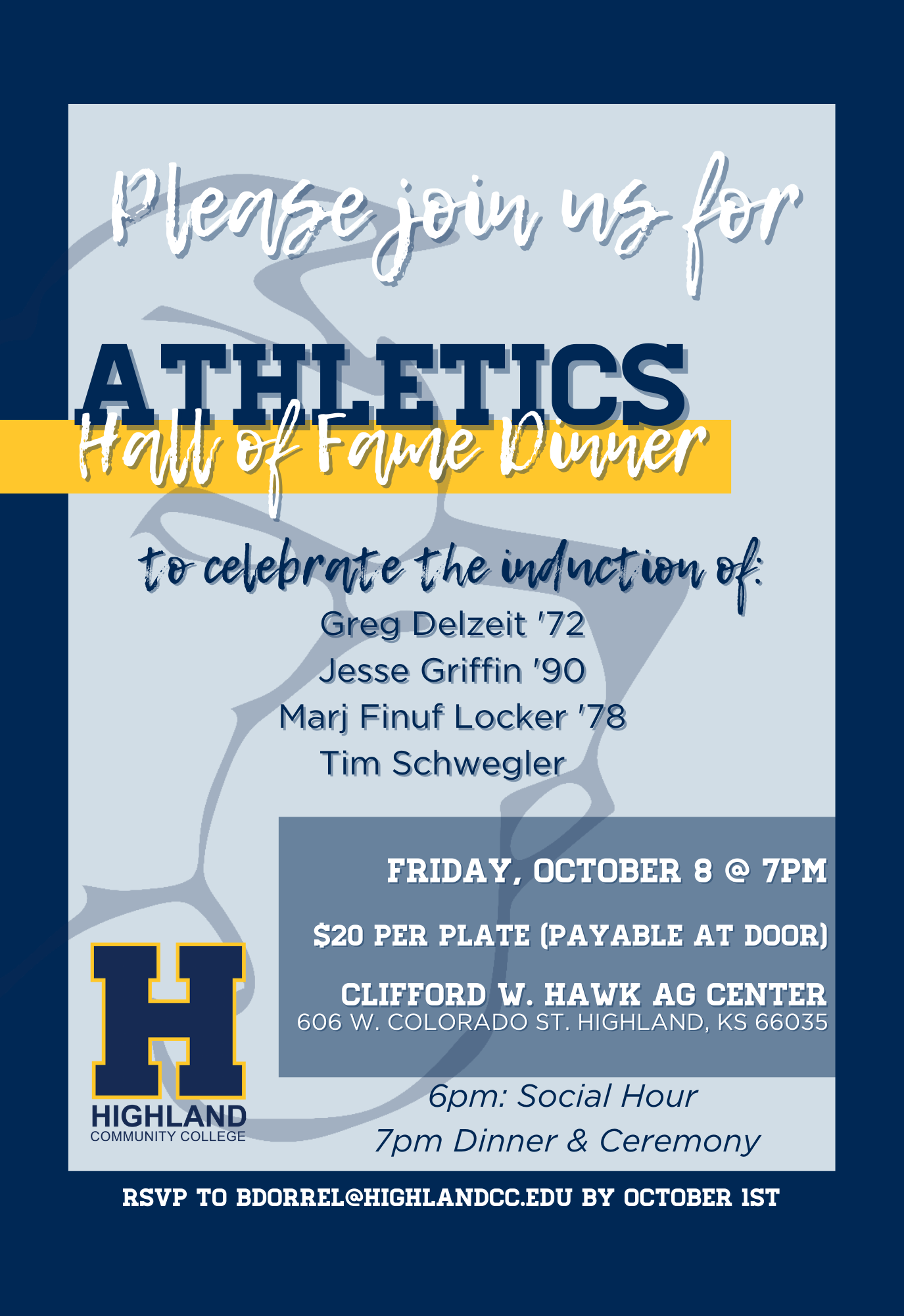 Athletic Hall of Fame to Induct Four New Members - Highland Community ...