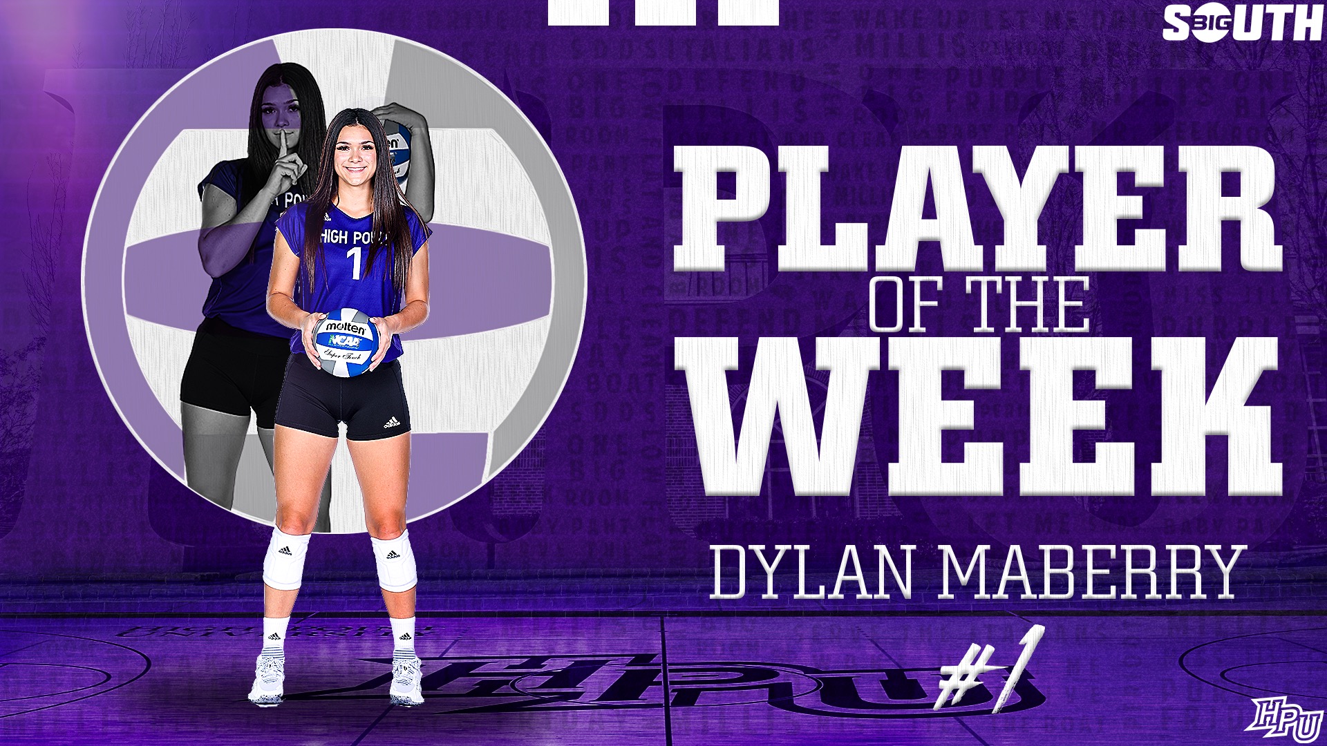 Maberry Earns Big South Player of Week Honors - High Point University ...
