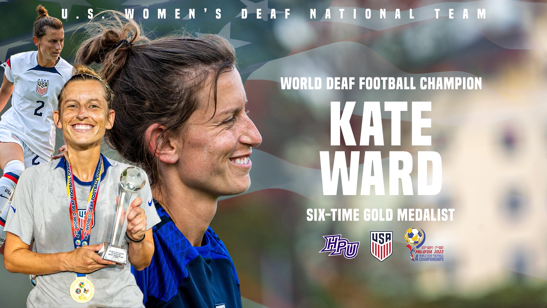 Kate Ward Wins Sixth Gold With U.S. Women's Deaf National Team - High ...