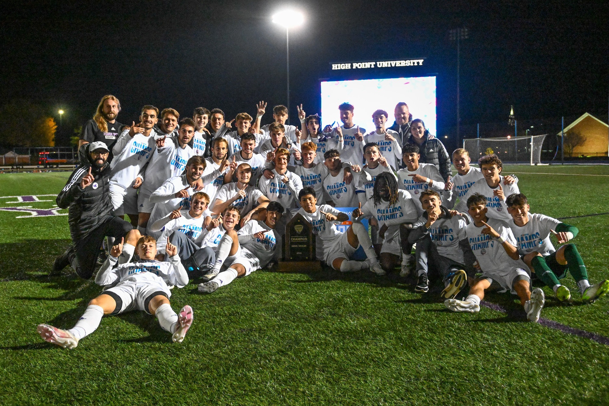 Men's Soccer Crowned Big South Champions - High Point University Athletics