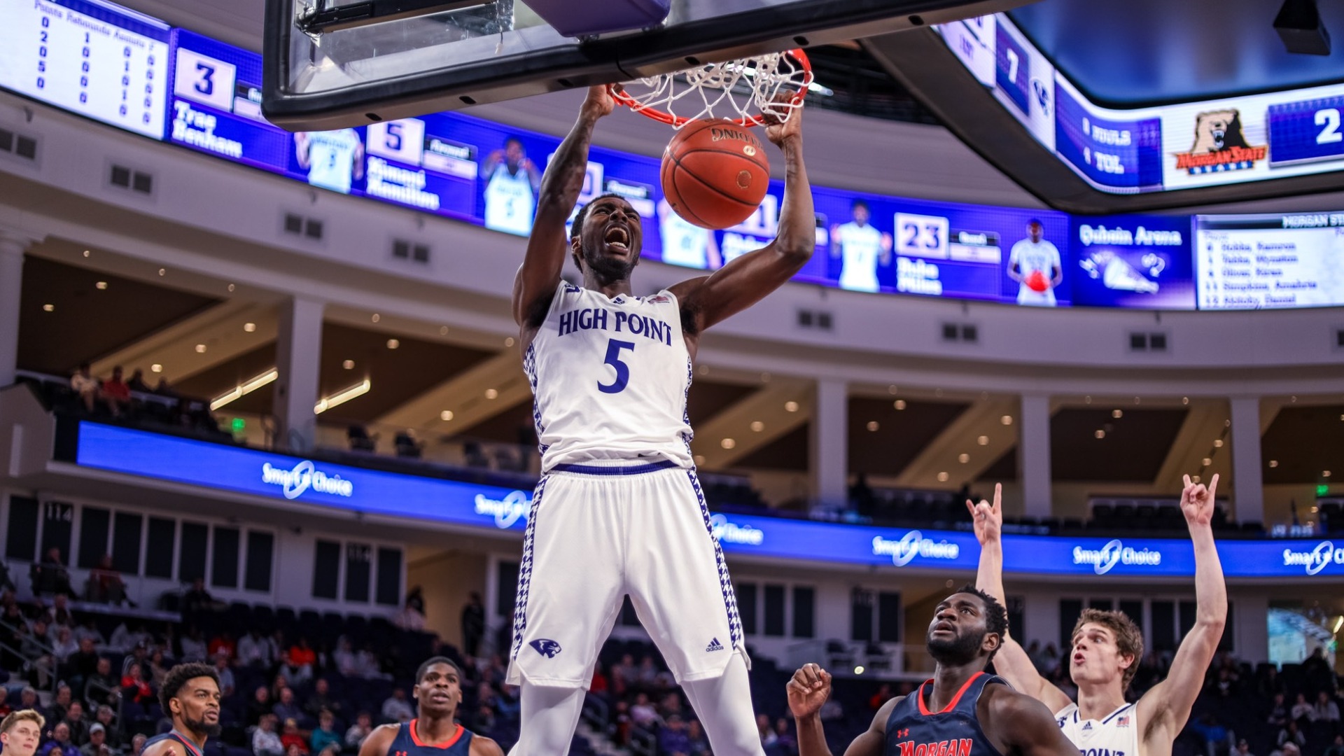 Hamilton's Double-Double Helps Panthers Prevail Over Bears - High Point ...