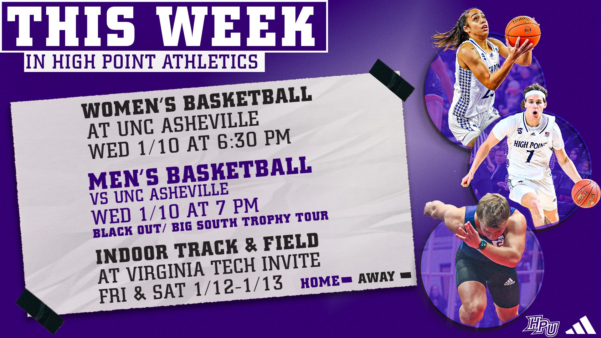 This Week in HPU (1/8-14) - High Point University Athletics