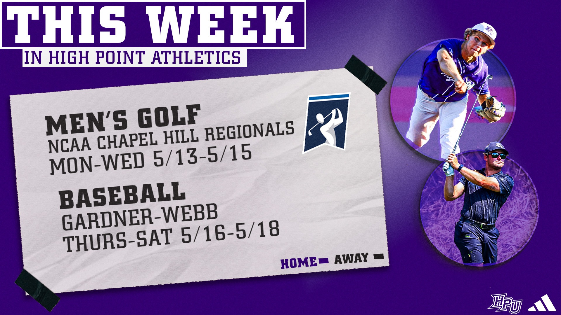 This Week in HPU Athletics (5/13-19) - High Point University Athletics