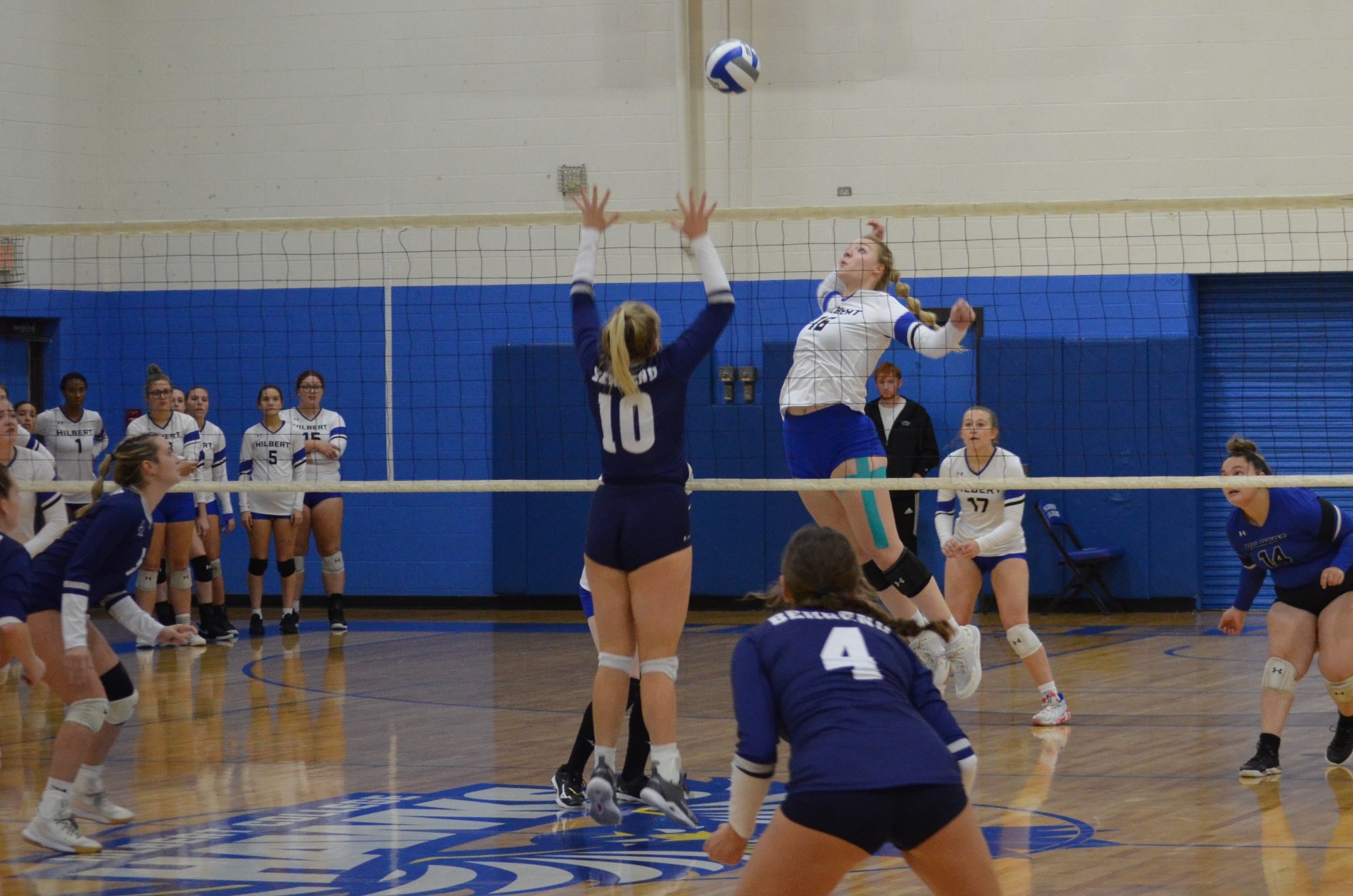 Volleyball Slips to Penn State Behrend - Hilbert College Athletics