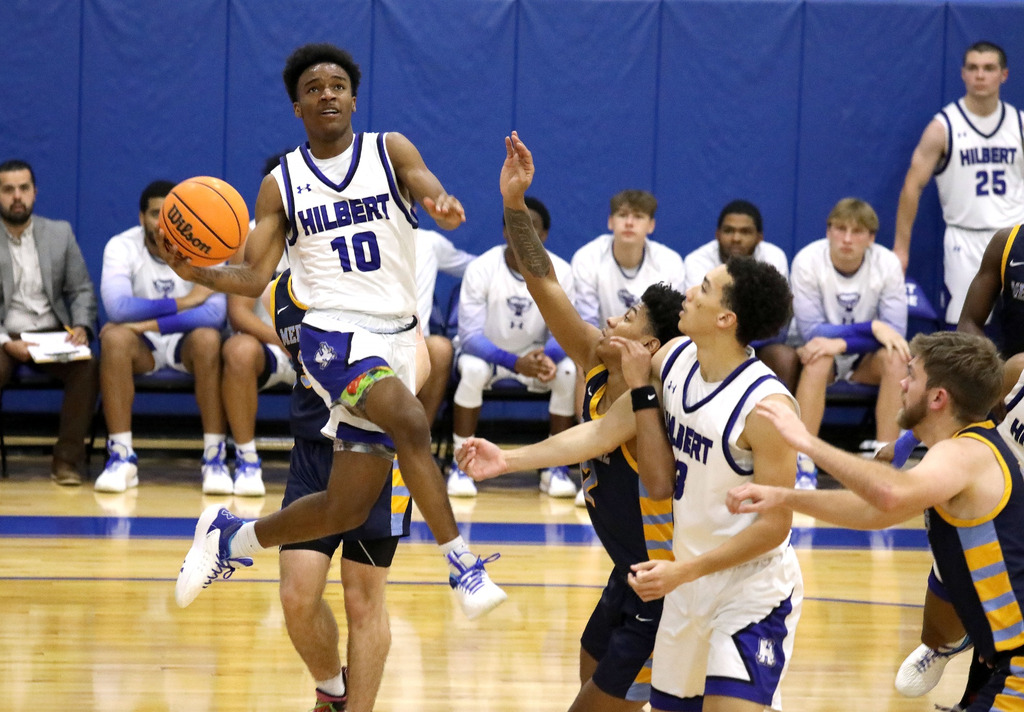 Hiram Gets the Best of Hilbert on the Hardwood Before the Break ...