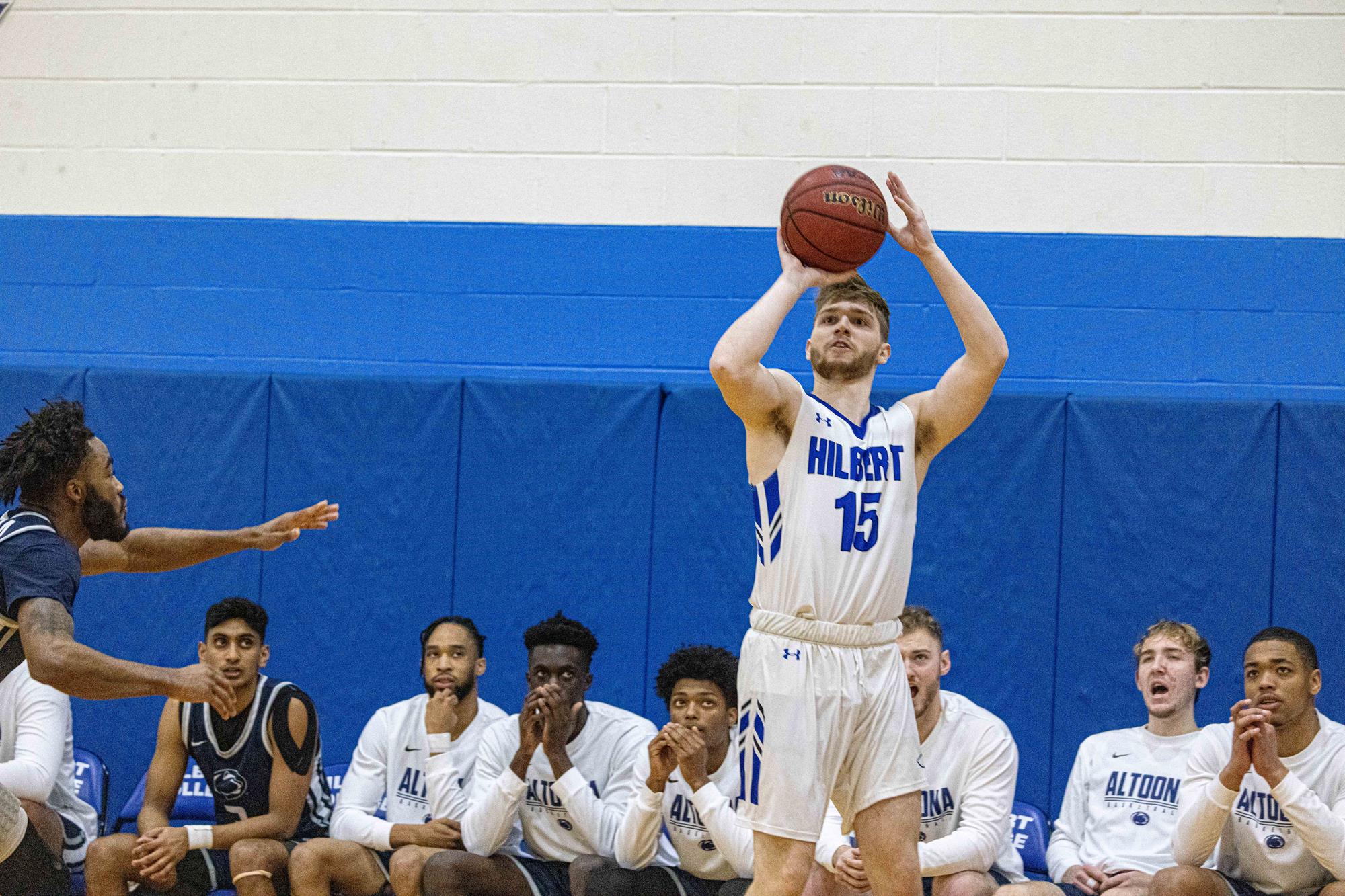 Shawn Gashi - Men's Basketball - Hilbert College Athletics