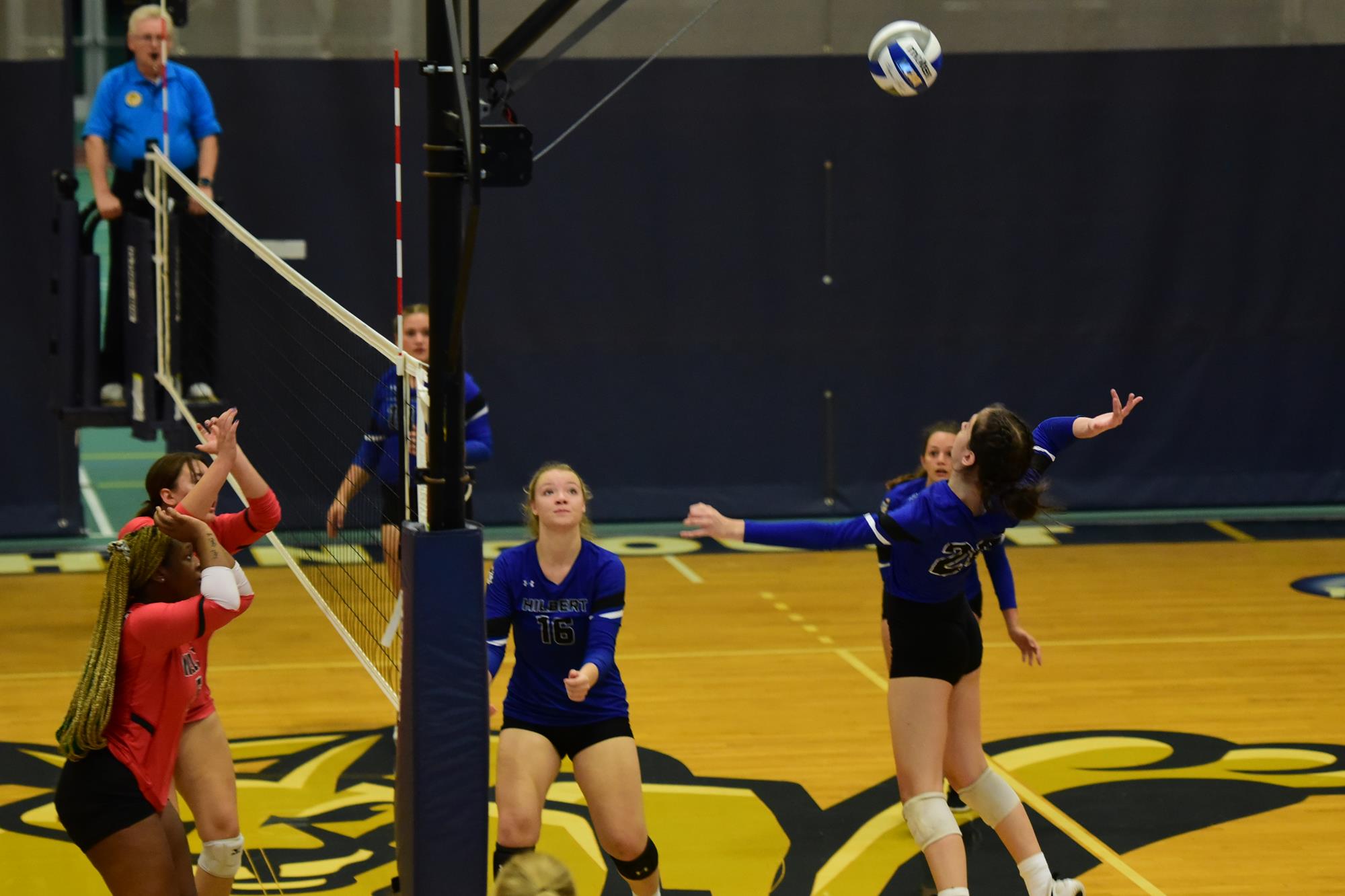 Revak One Dig Shy of Double-Double Against the Mavs - Hilbert College ...