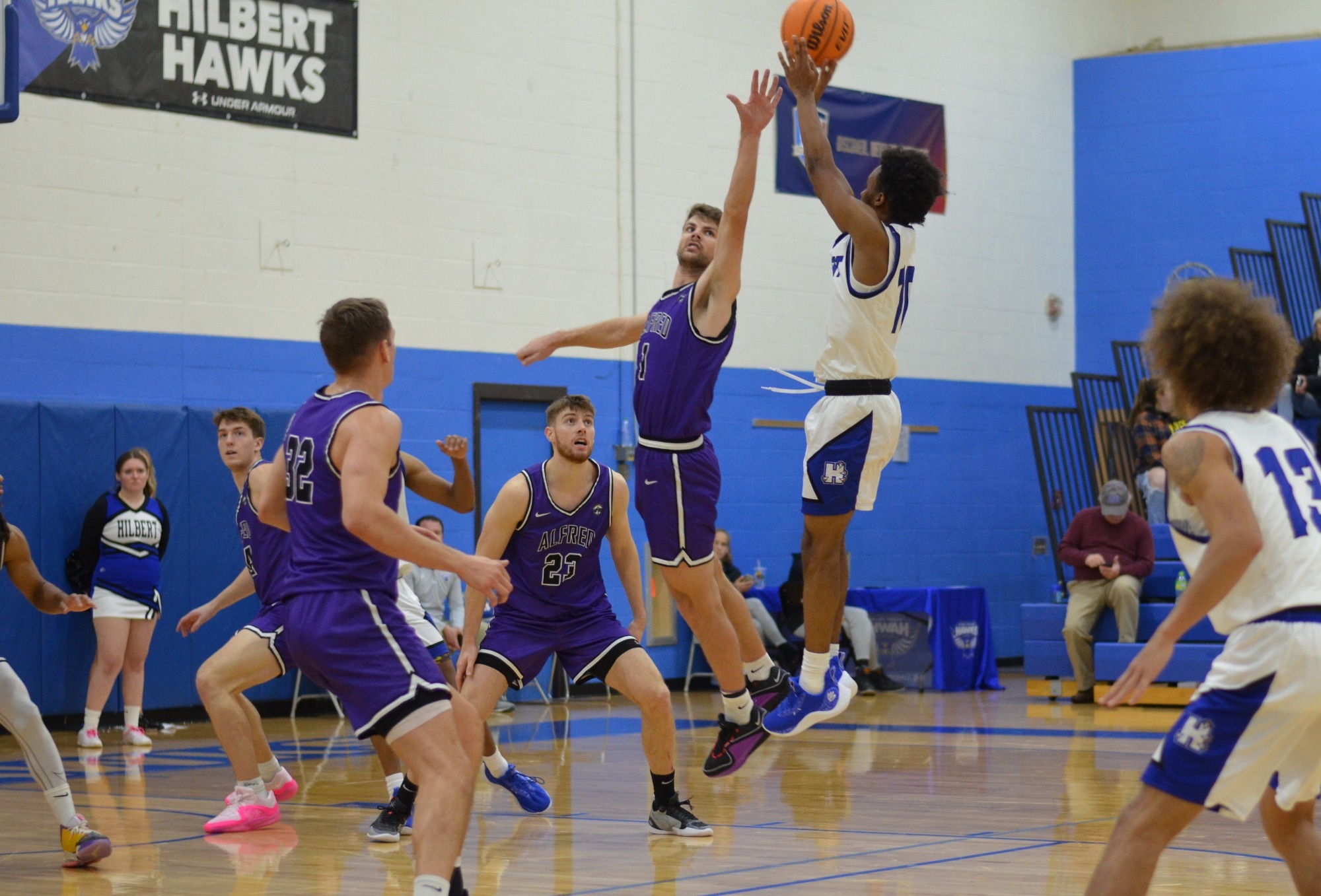 Balanced Scoring Leads to Hawks Victory - Hilbert College Athletics