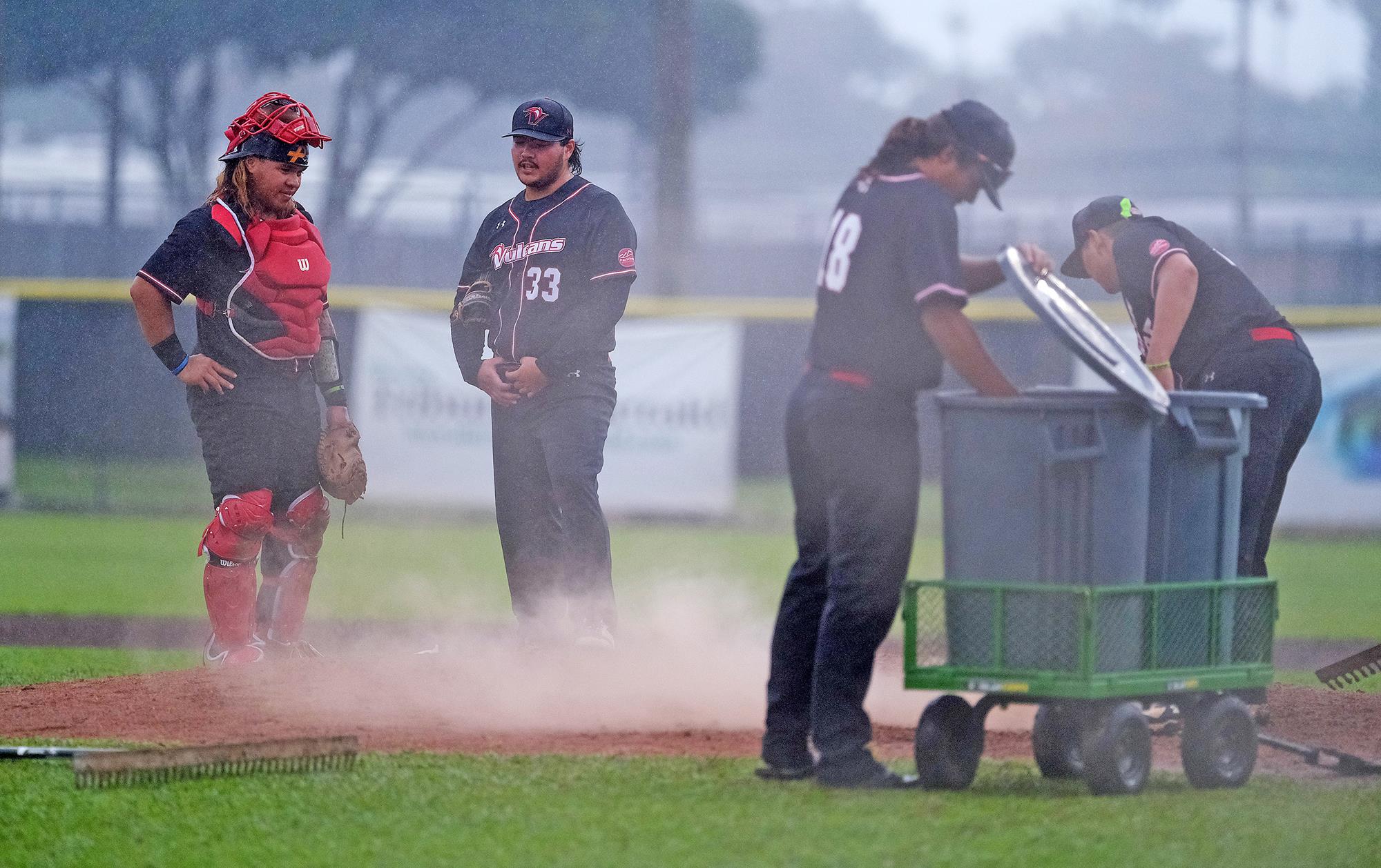 Baseball Game Suspended, Resuming Tomorrow - Hawai'i Hilo Vulcans Athletics