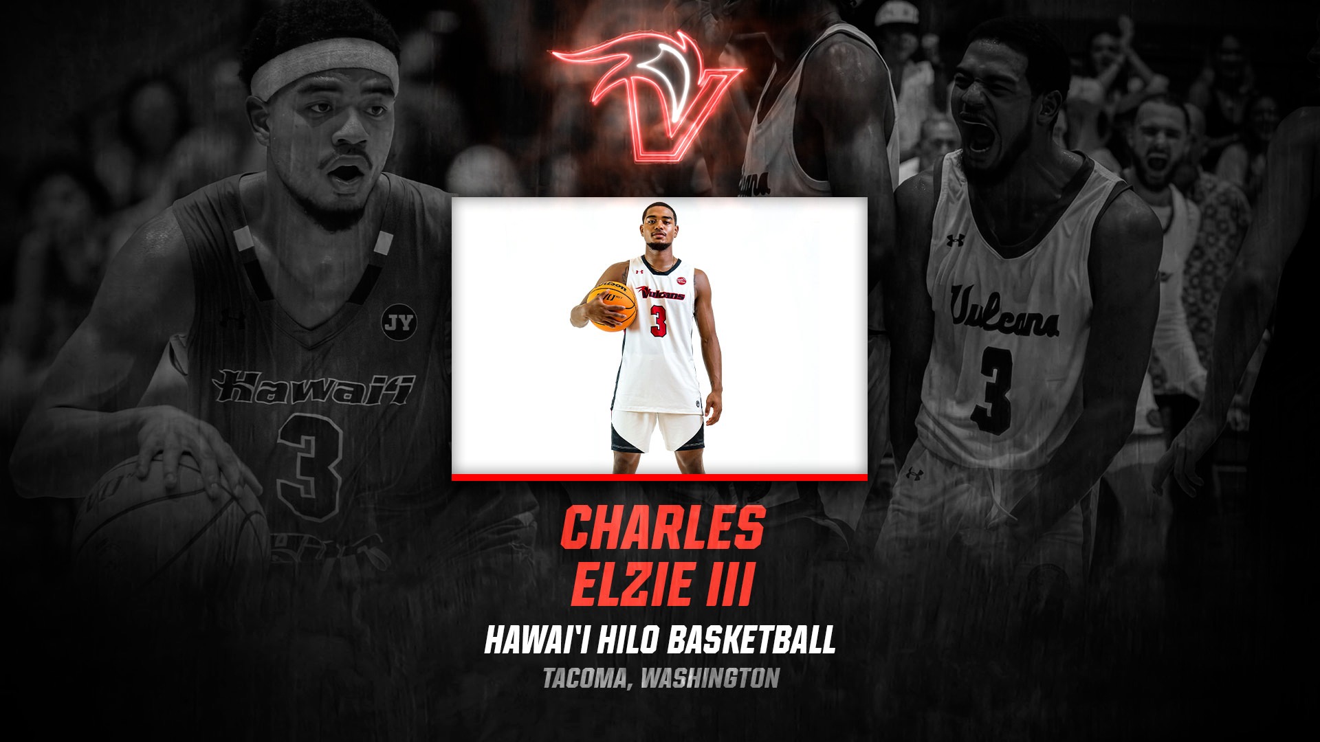 Charles Elzie III - Men's Basketball - Hawai'i Hilo Vulcans Athletics
