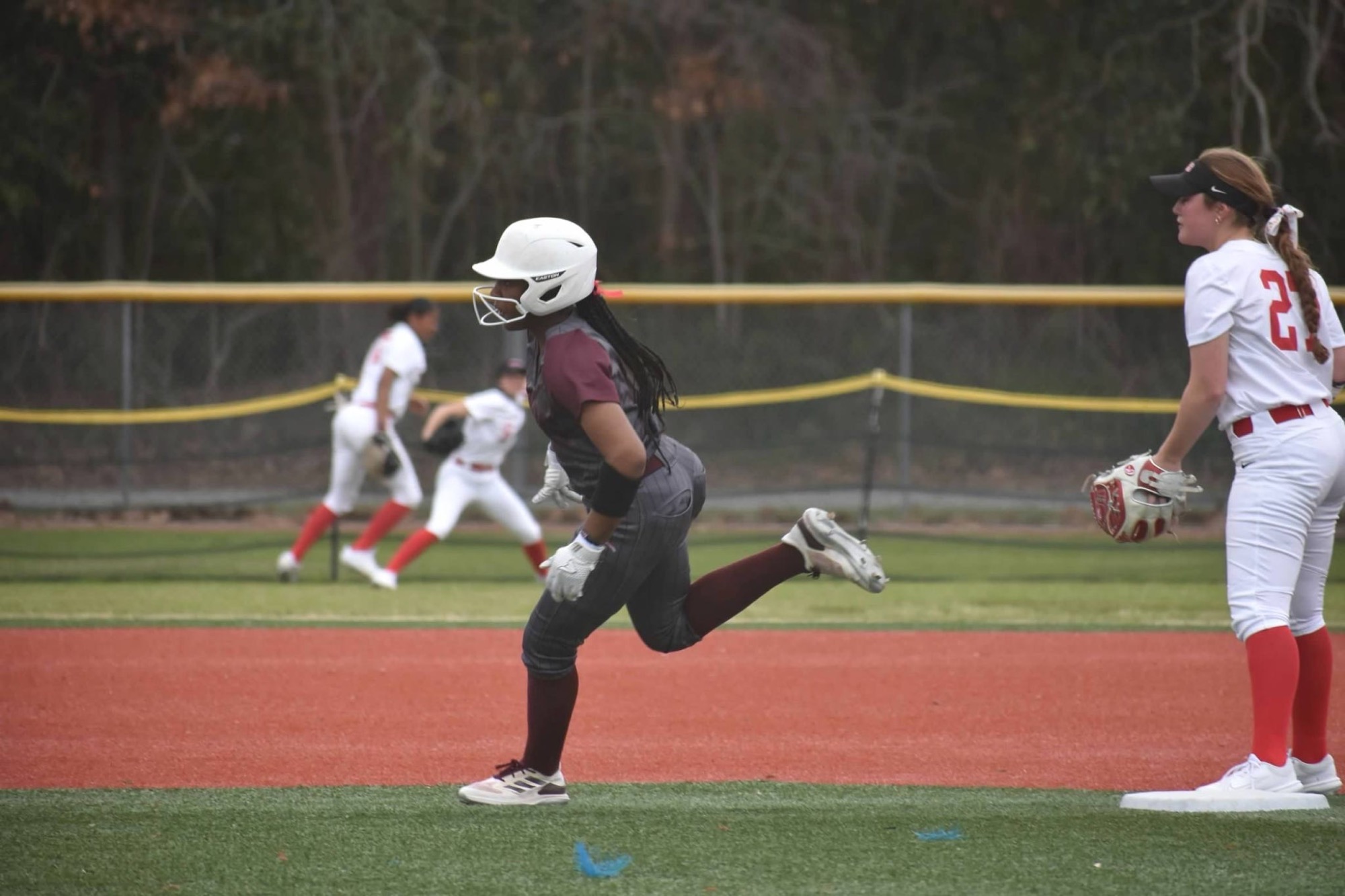 Lady Eagles Split Doubleheader Against Baton Rouge - Hinds Community ...