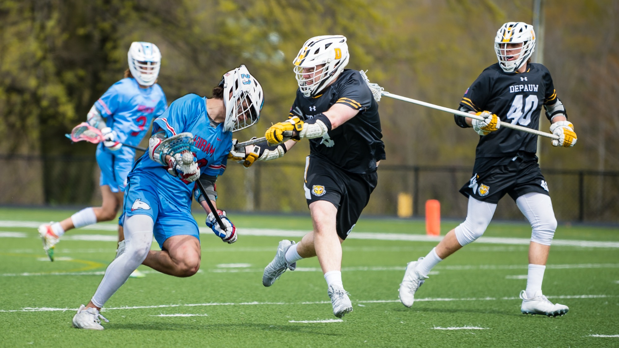 Hiram Celebrates Senior Day For Trevor Flugum; Battles Hard vs DePauw ...