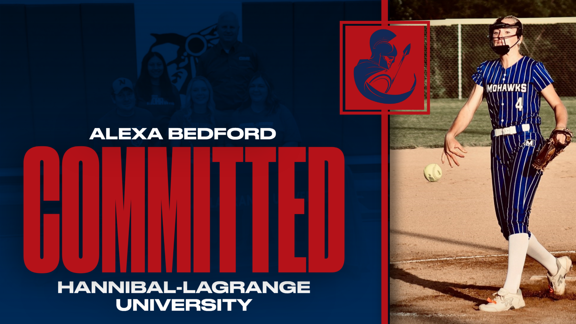HLGU Softball signs Alexa Bedford - Hannibal-LaGrange University