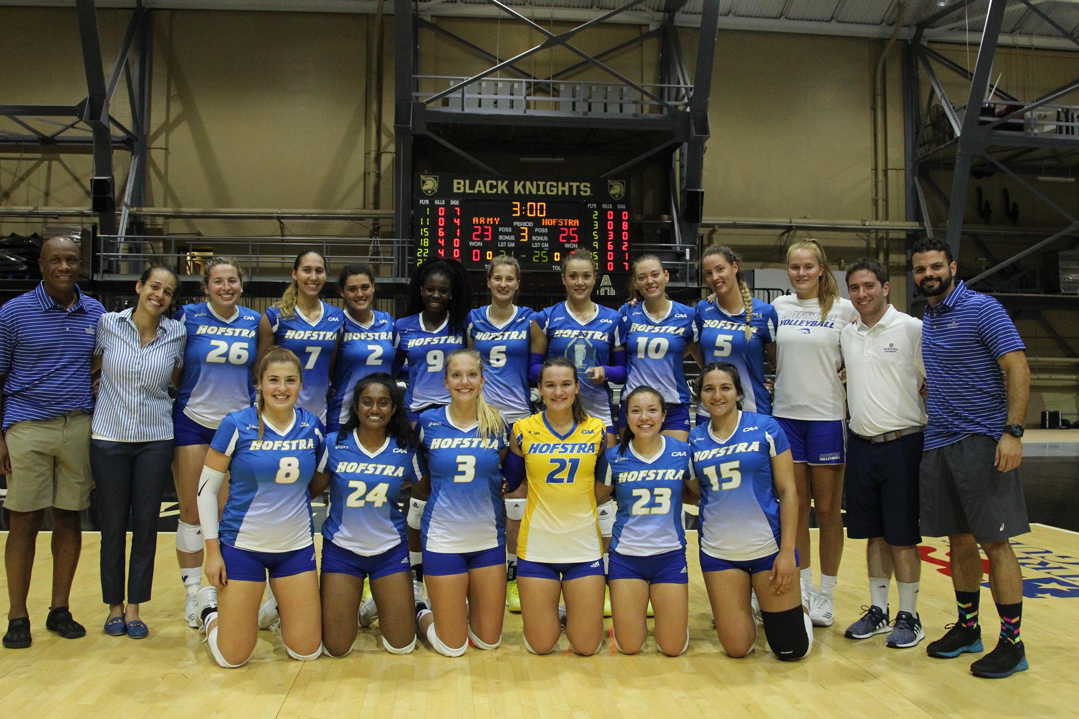 VB: Hofstra Captures Black Knights Invitational - Hofstra University ...