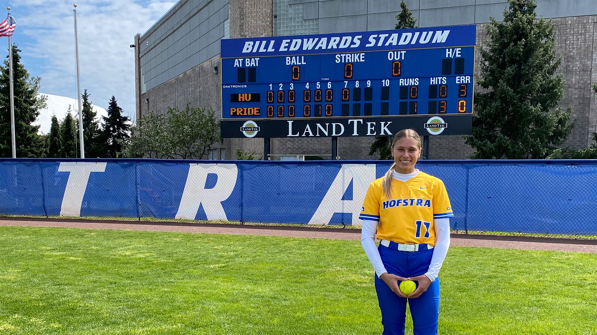 Perfect! Julia Apsel Pitches Perfect Game in 1-0 Win - Hofstra ...