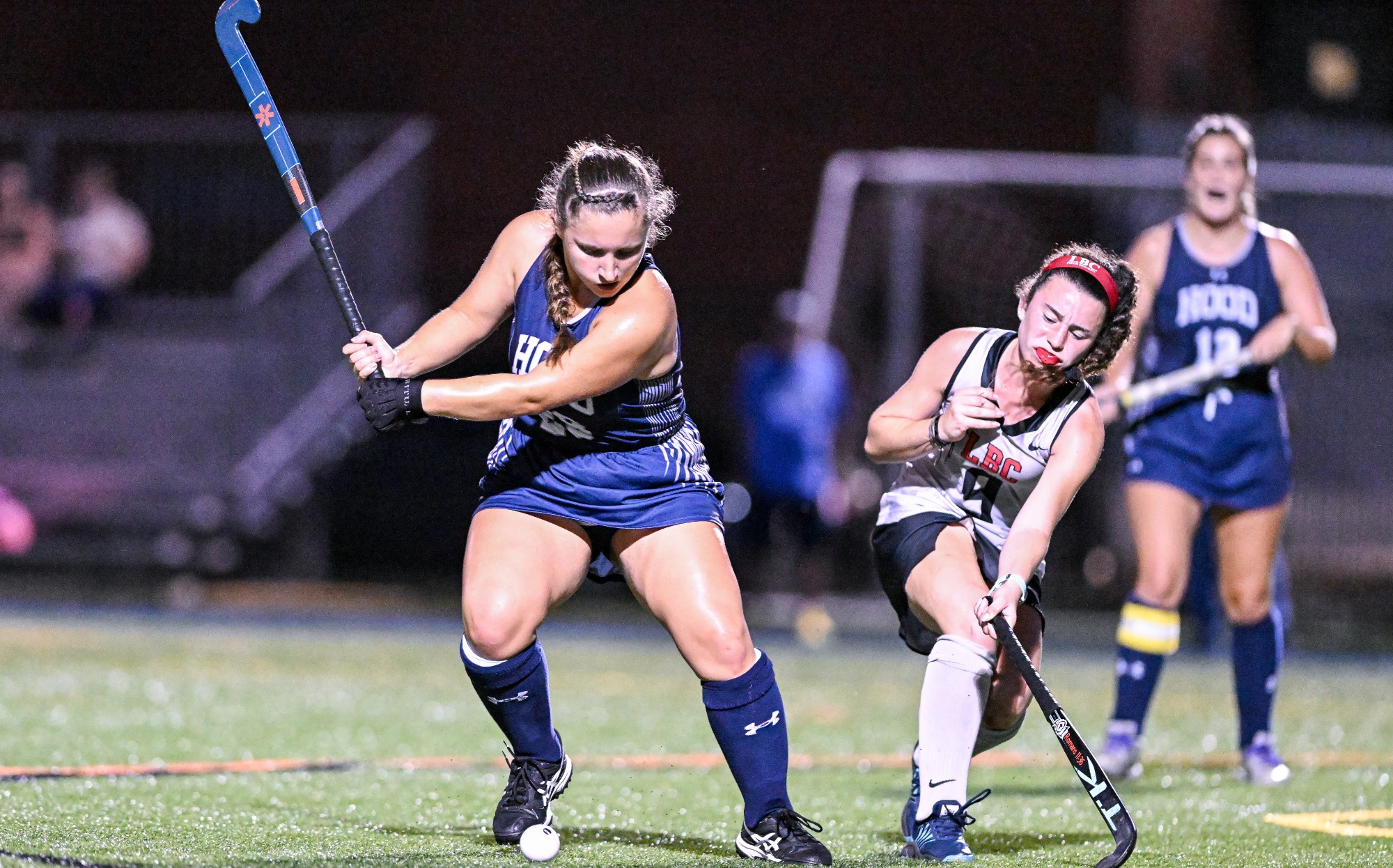 Field hockey stopped by Stevenson - Hood College
