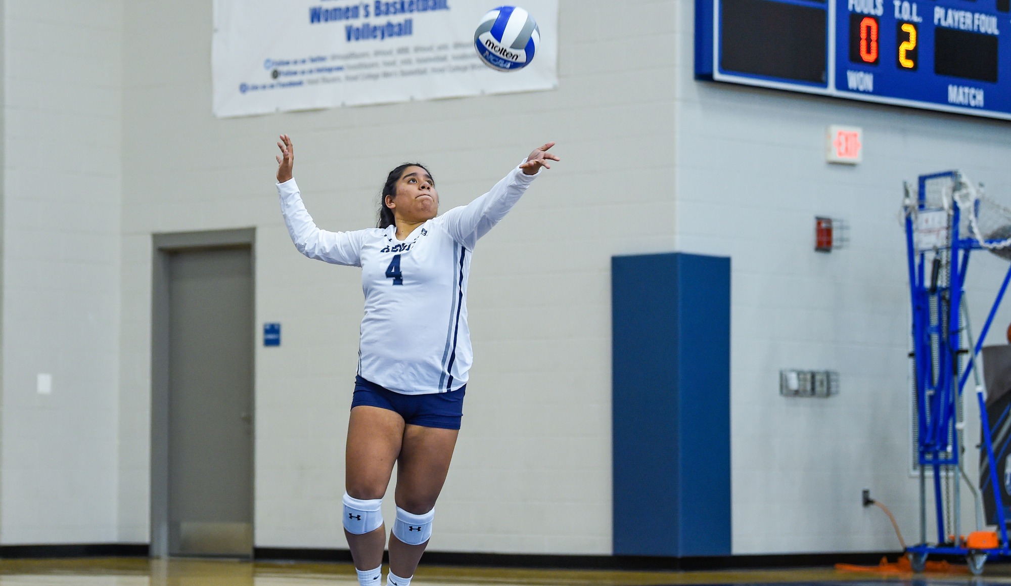 Women's volleyball sweeps Seahawks - Hood College