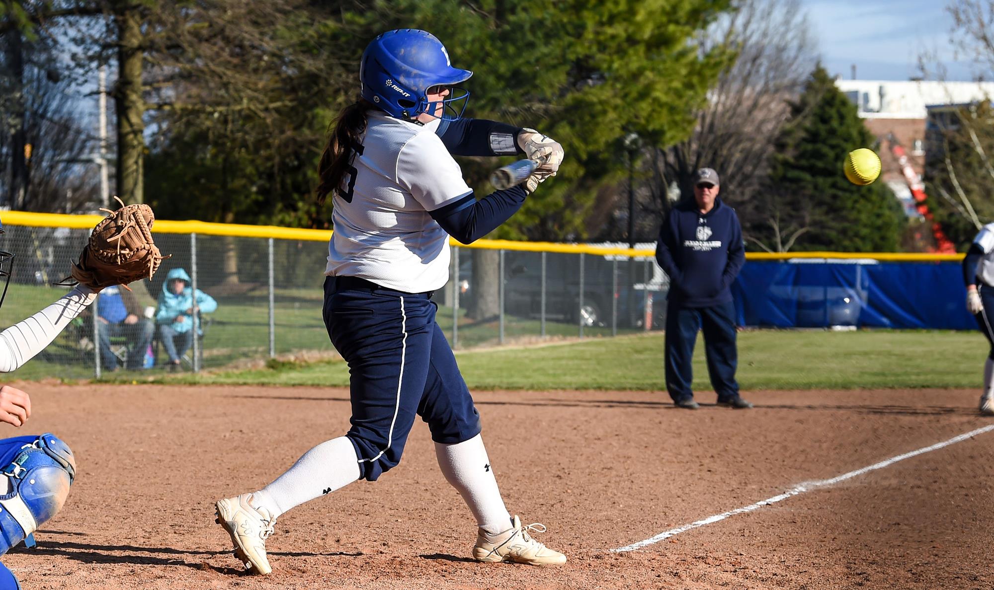 Softball claims game two at Messiah - Hood College