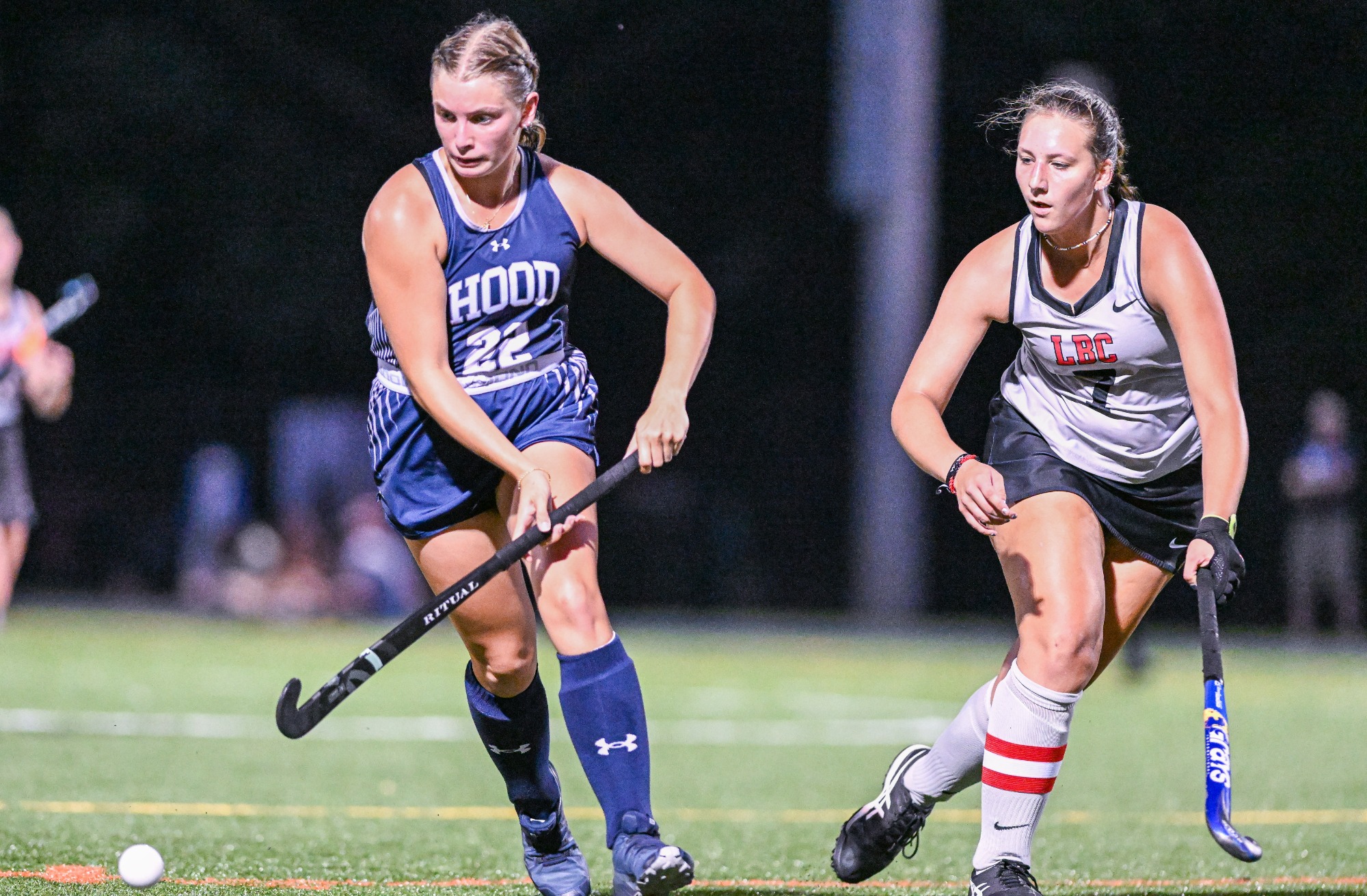 Bentz and Dillon lift field hockey over Goucher - Hood College