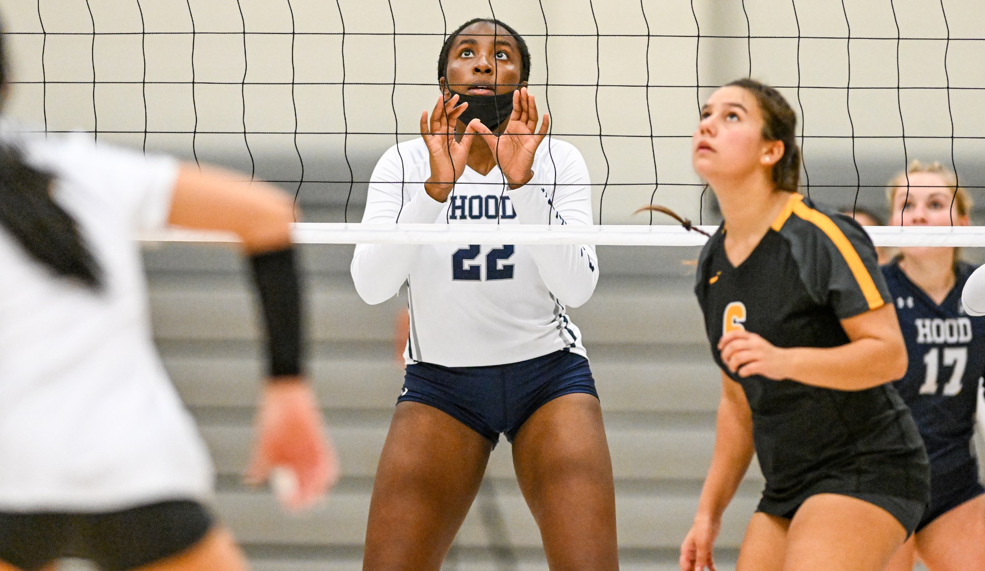 Efficiency, service lead women's volleyball past Mary Baldwin - Hood ...