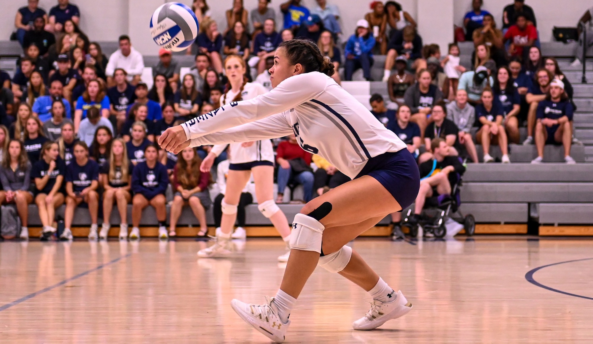 Women’s volleyball comeback comes up just short - Hood College