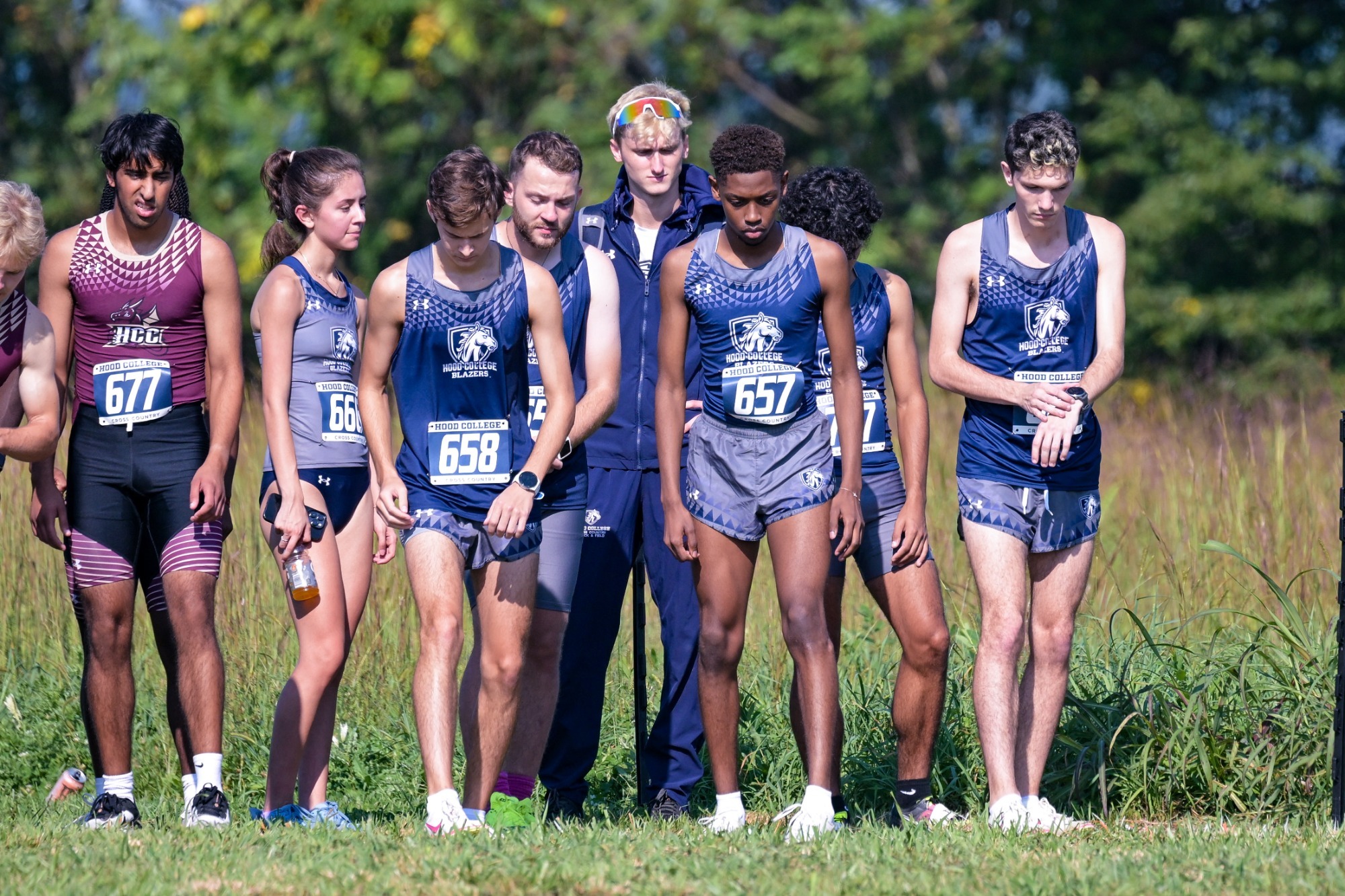 Men's cross country compete in Lock Haven Invitational - Hood College