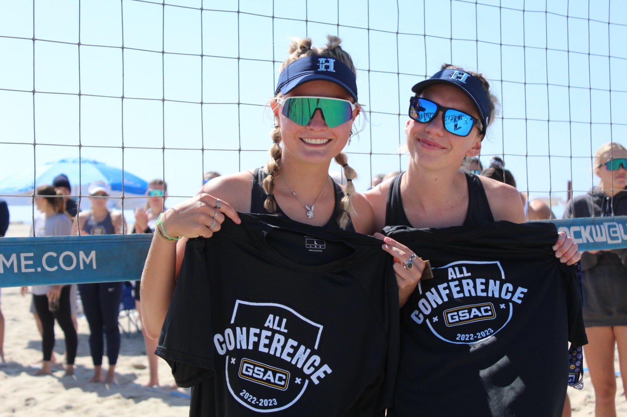 Miller and Palmer Named All-GSAC - Hope International University