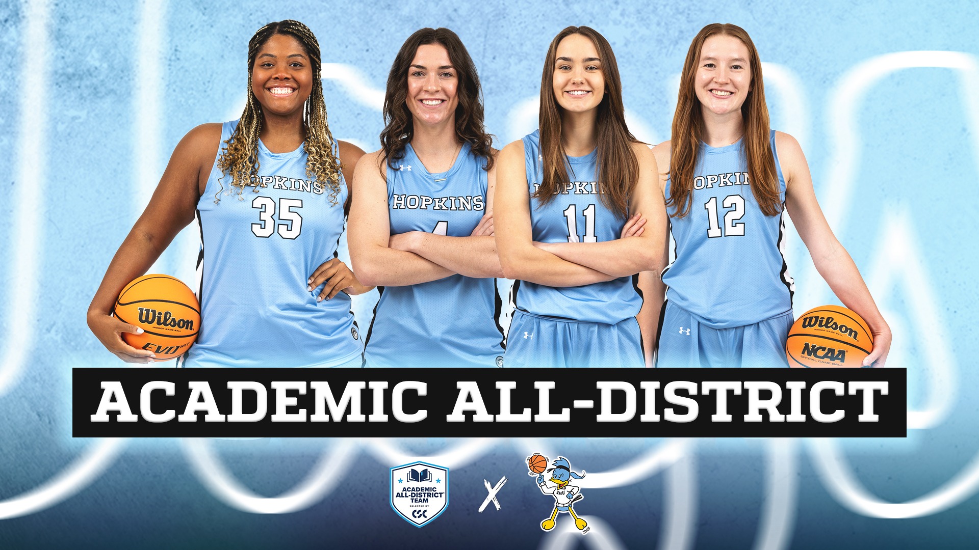 Hopkins Places Four on CSC Academic All-District Team - Johns Hopkins ...