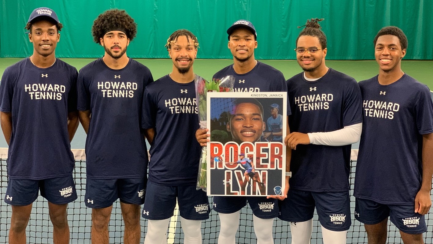 Men’s Tennis Drops Tough Match on Senior Day - Howard University Athletics