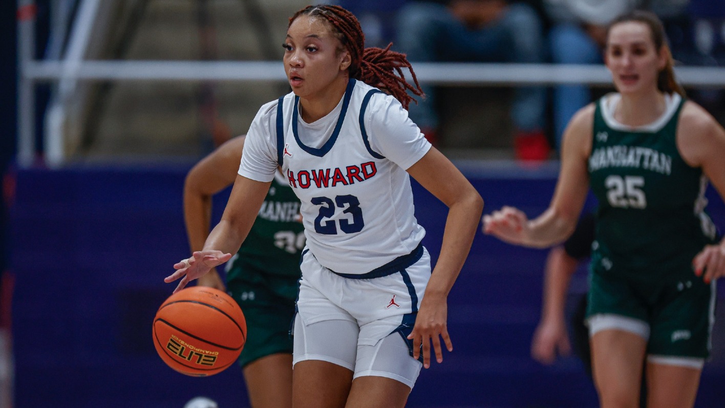 Walker Leads Women's Hoops in Home Loss to Manhattan - Howard ...