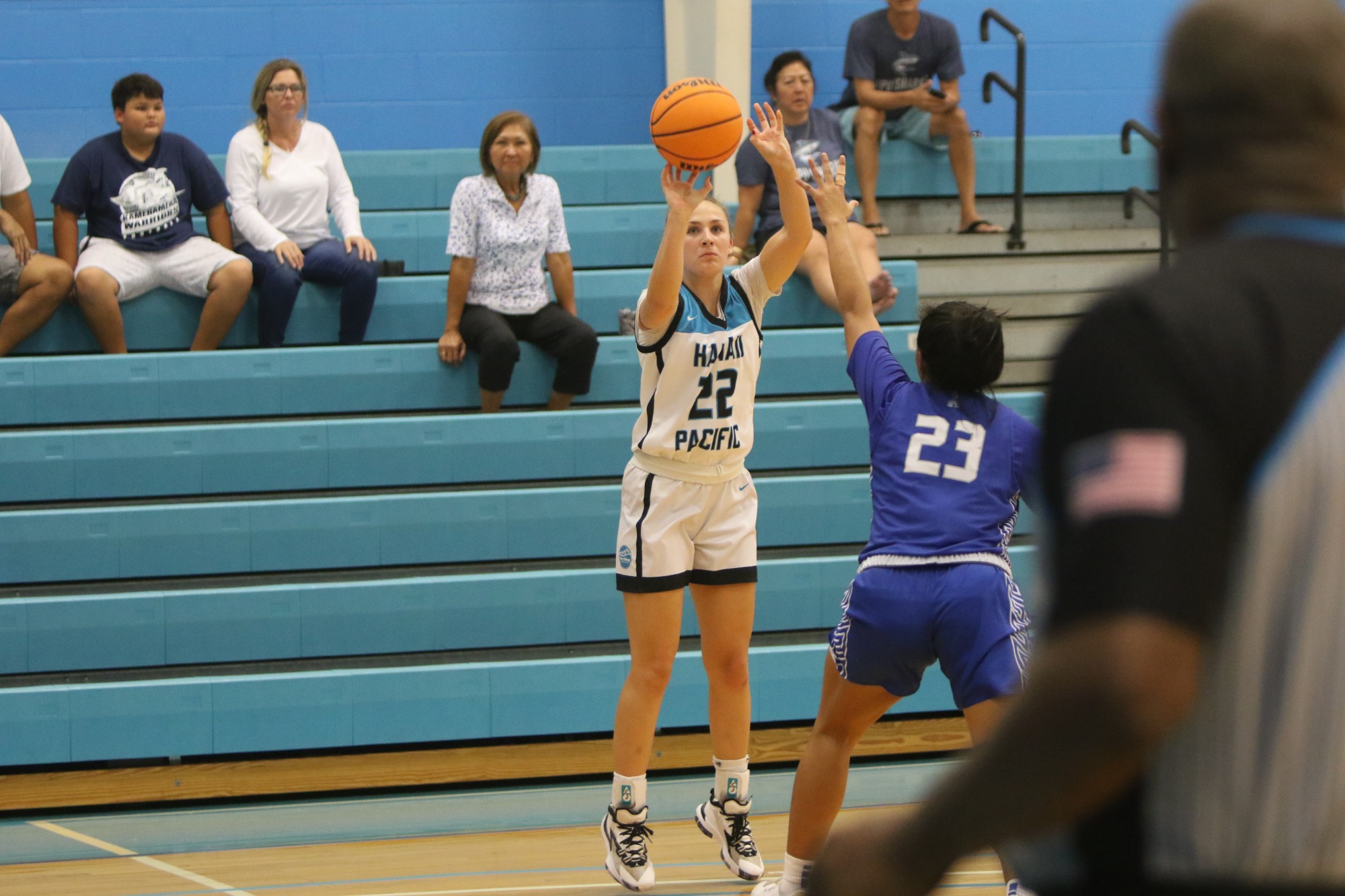 HPU on Fire From Deep in Dominant 70-41 Victory over Point Loma ...