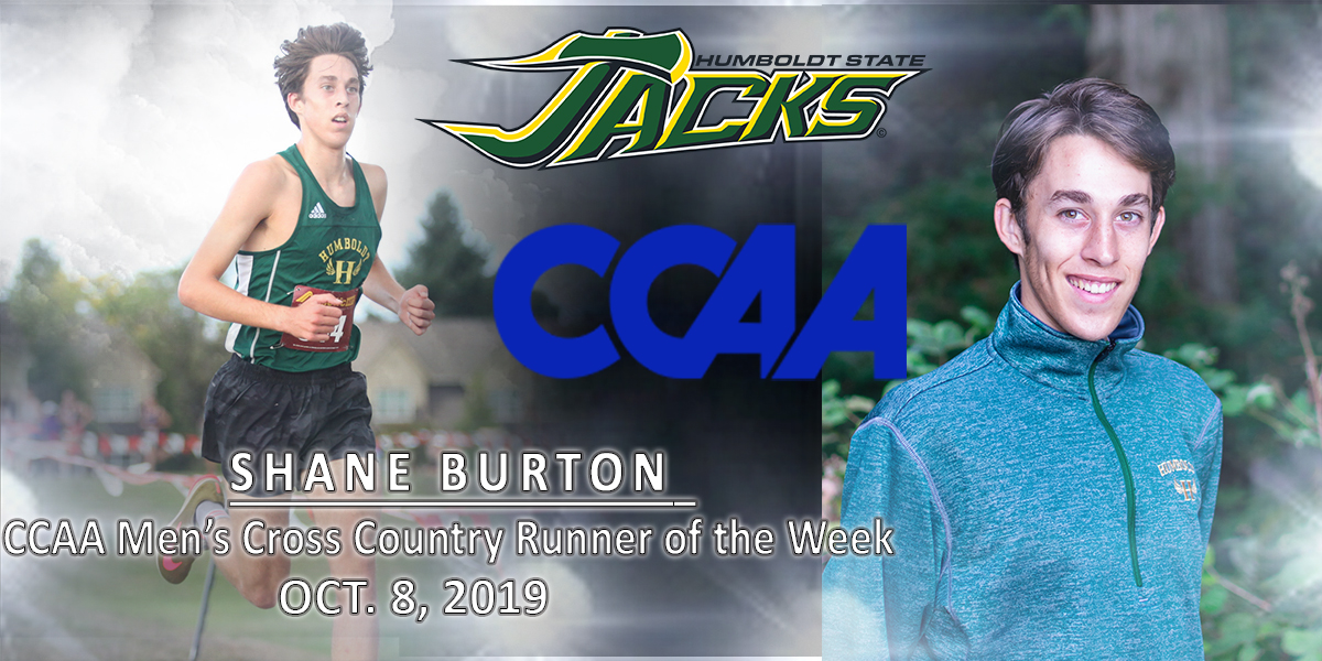 HSU’s Shane Burton Named CCAA Men’s Cross Country Runner of the Week ...