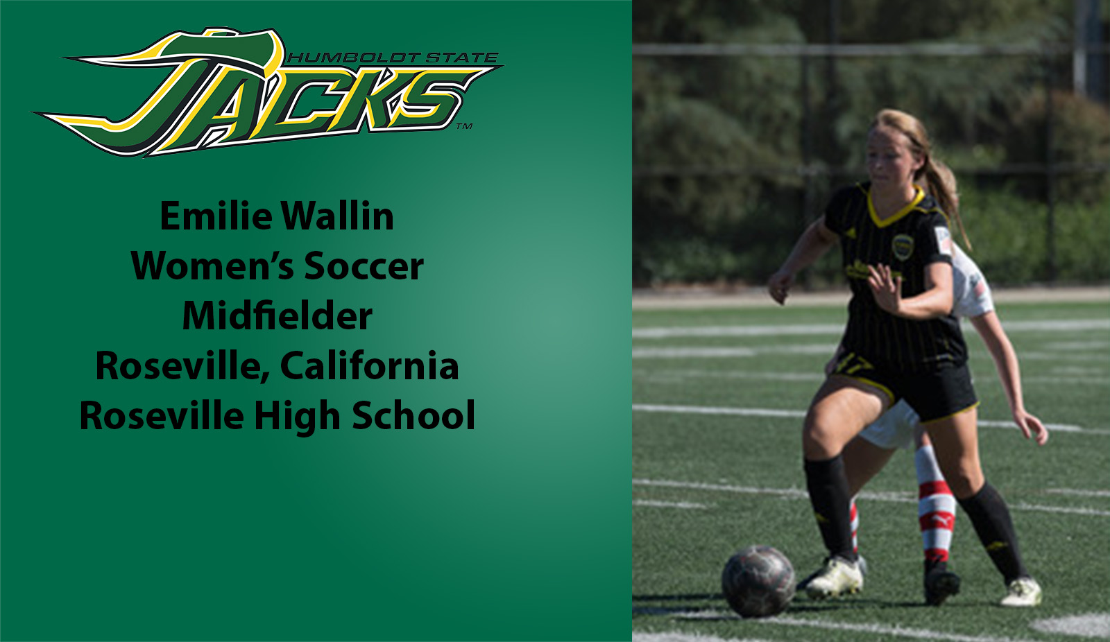 Lumberjack Newcomer Spotlight (Emilie Wallin) - Cal Poly Humboldt Athletics