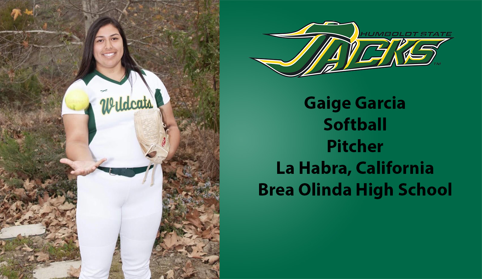 Lumberjack Newcomer Spotlight (Gaige Garcia) - Cal Poly Humboldt Athletics