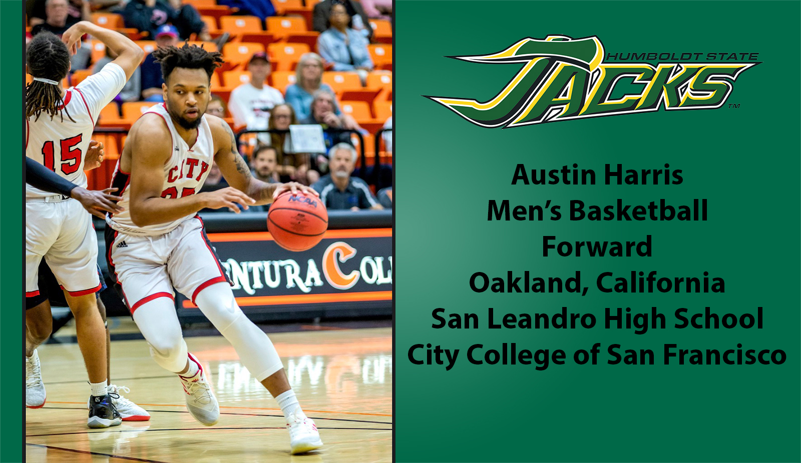 Lumberjack Newcomer Spotlight (Austin Harris) - Cal Poly Humboldt Athletics