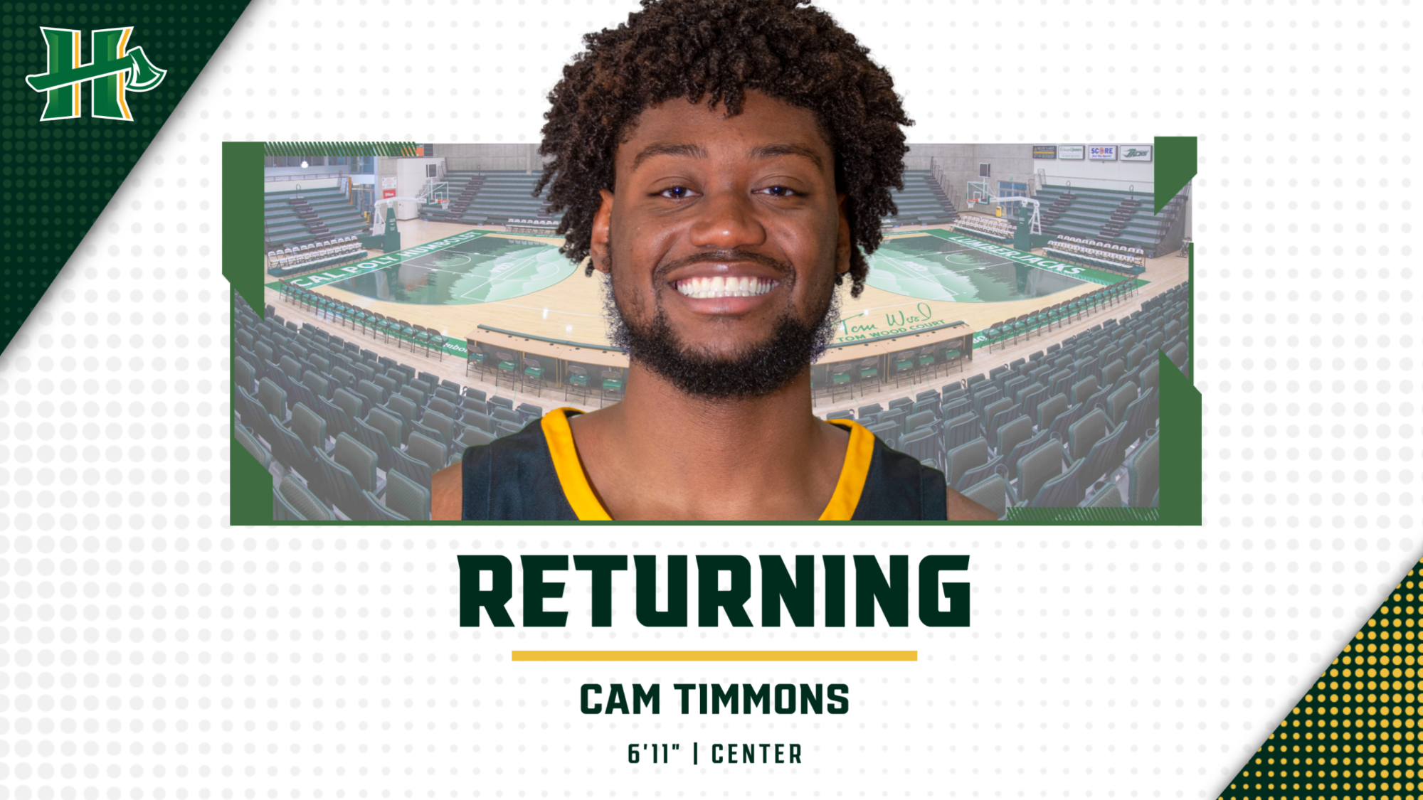 Cam Timmons Returns to Humboldt Men's Basketball - Cal Poly Humboldt ...