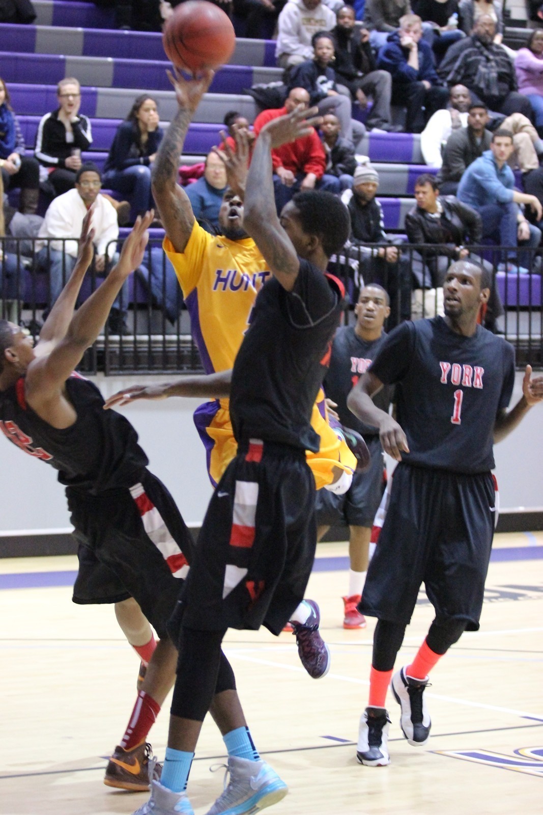 Frankie Drayton - 2013-14 - Men's Basketball - Hunter College Athletics