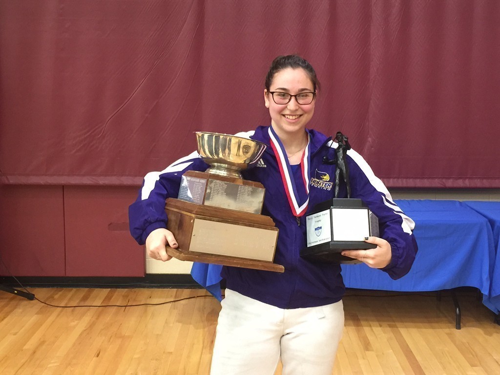 Allison Berdichevsky - 2015-16 - Women's Fencing - Hunter College Athletics
