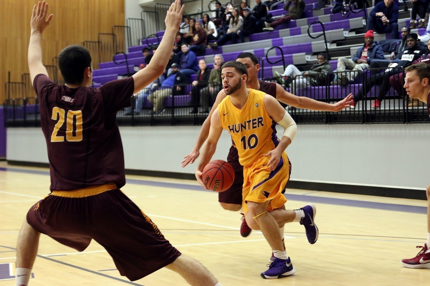 Brian Kruger - 2015-16 - Men's Basketball - Hunter College Athletics