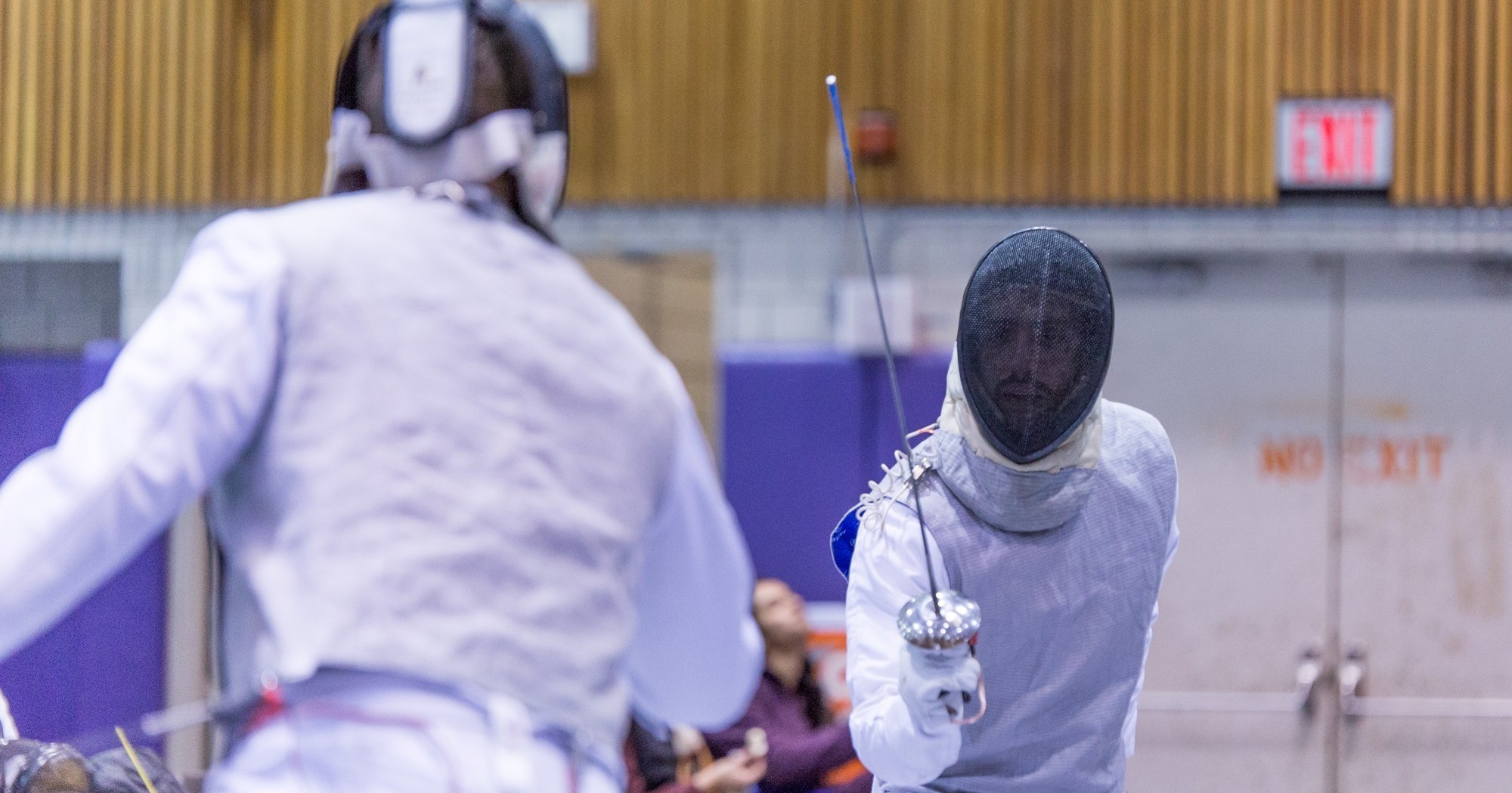 Men's Fencing Defeated in Close Match to Army - Hunter College Athletics